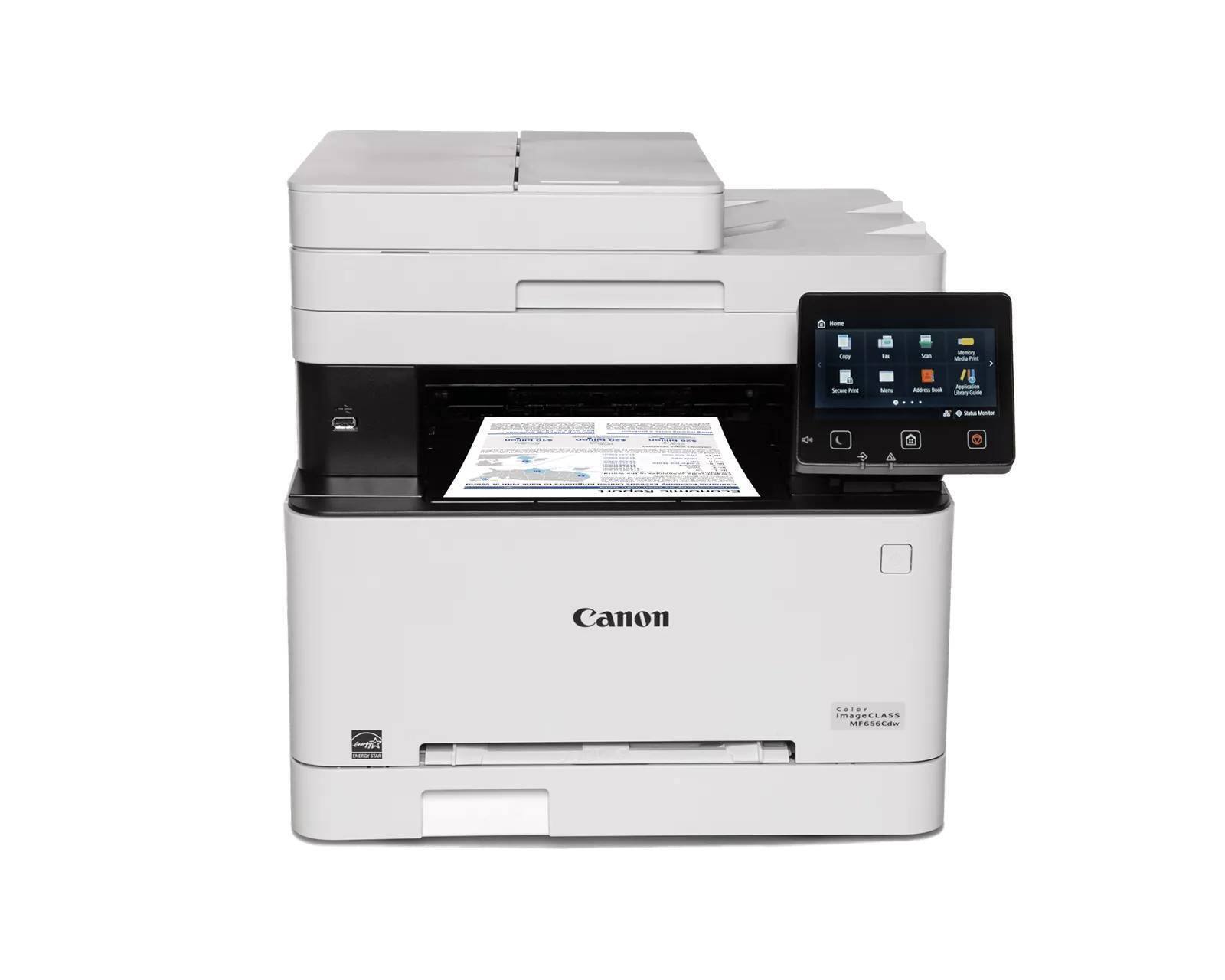 Canon Refurbished Excellent imageCLASS MF656Cdw All in One Duplex Color ...