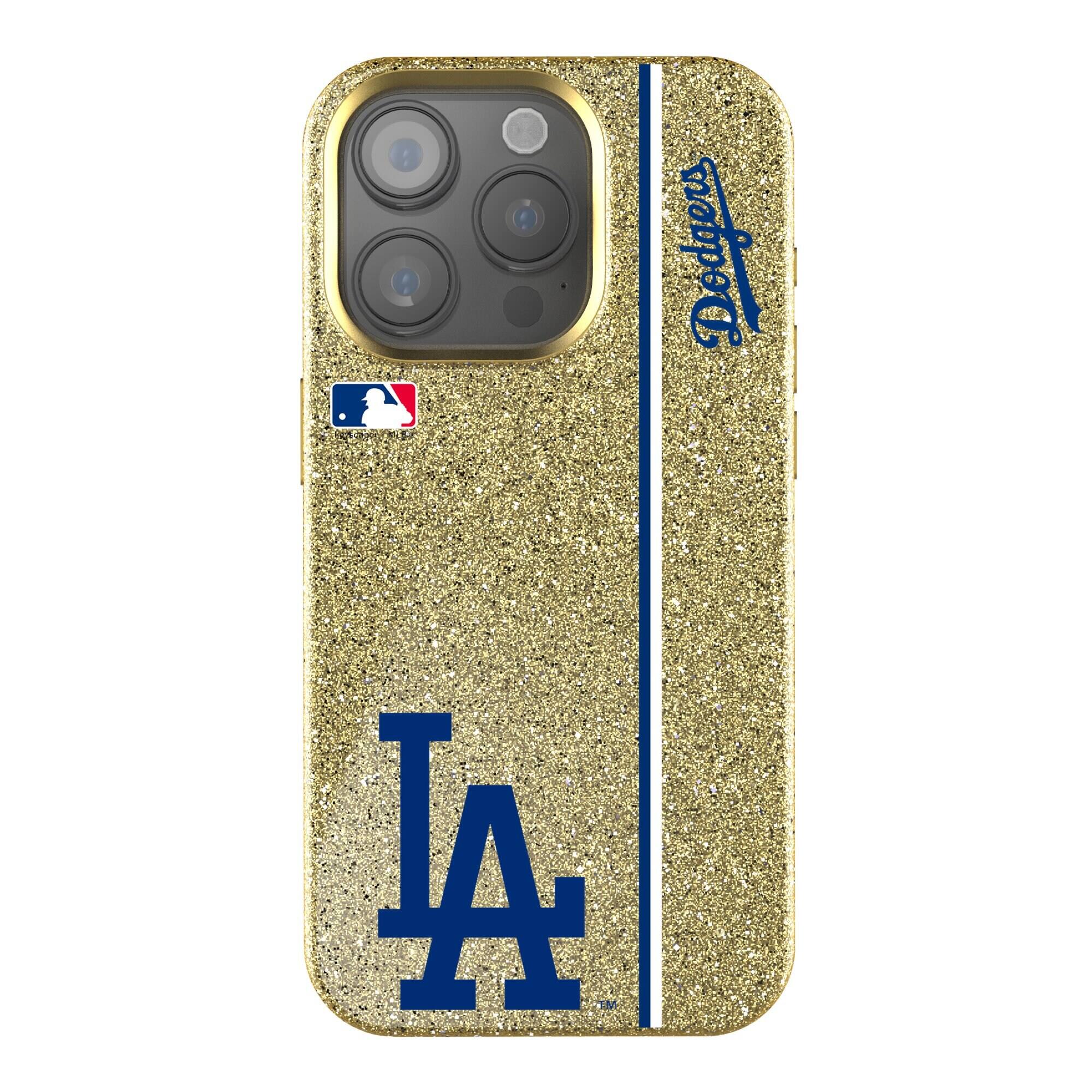 Keyscaper MLB Los Angeles Dodgers iPhone Bling Case 15 Pro Max Gold ...