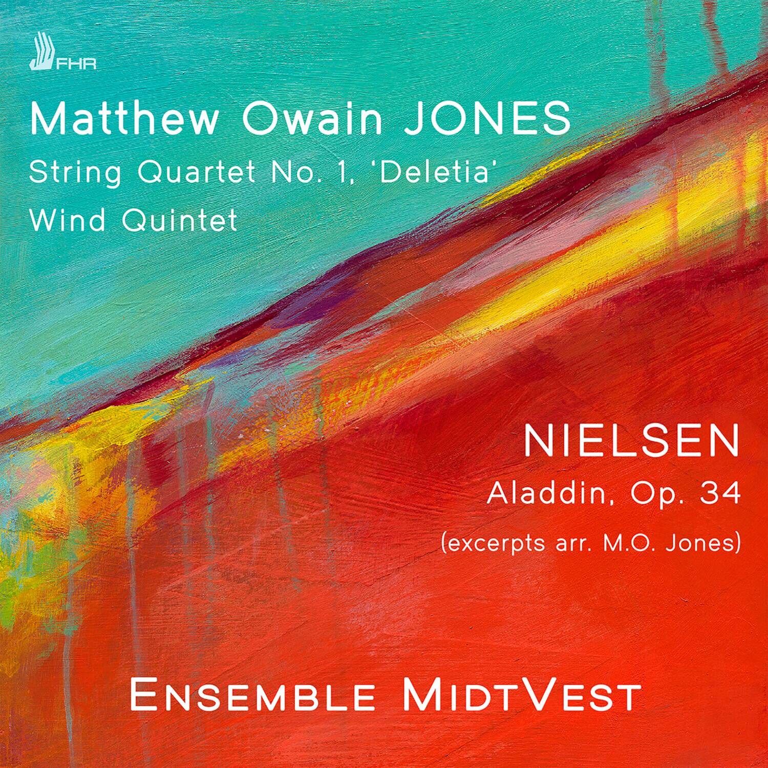 Ensemble MidtVest Jones: String Quartet No. 1; Wind Quintet; Nielsen: Aladdin, Op. 34 (arr ...