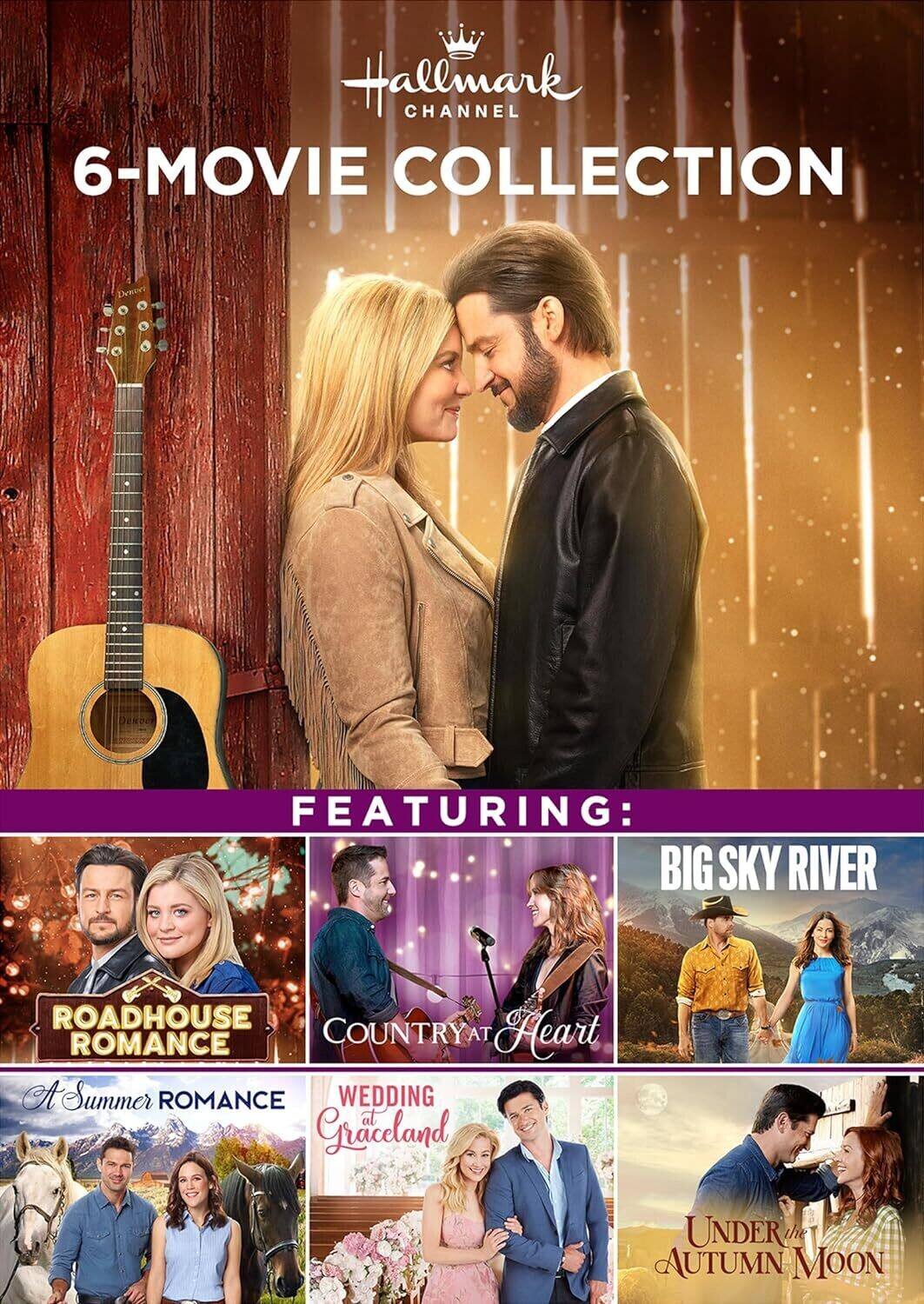 Hallmark 6 Movie Collection: Roadhouse Romance, Country At Heart, Big ...