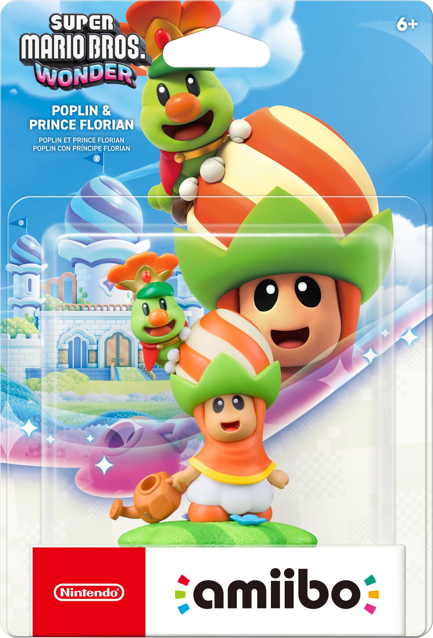 Nintendo amiibo™ Poplin & Prince Florian Super Mario Bros.™ Wonder ...