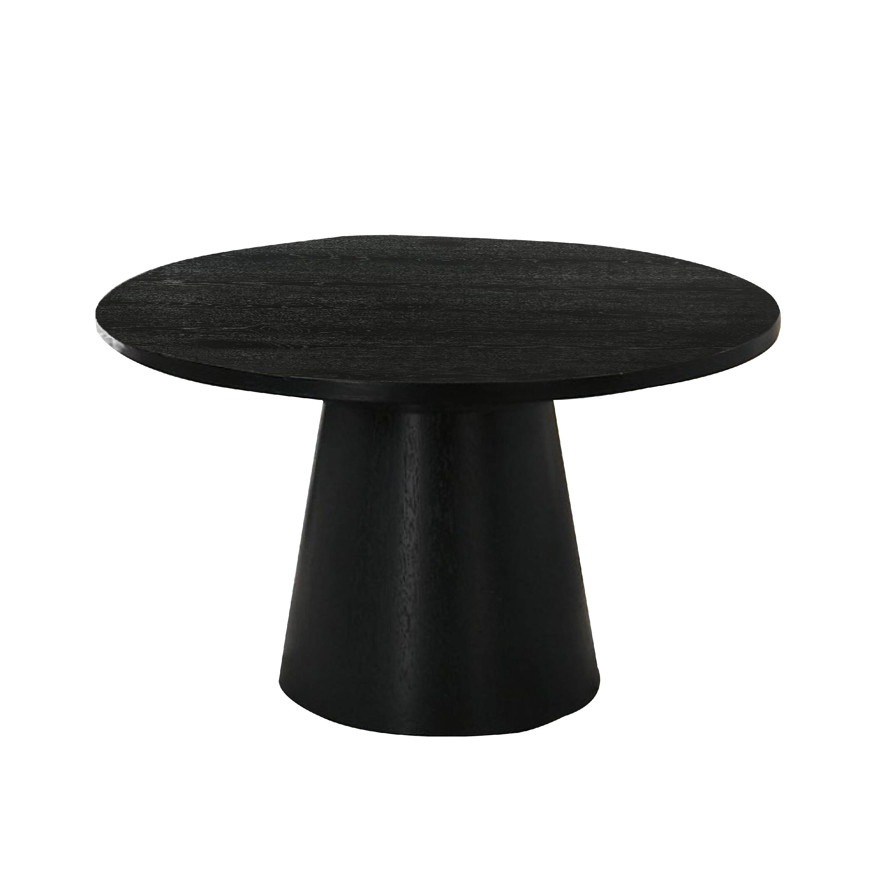 Manhattan Lane Kily Coffee Table, Cone Pedestal Base, 29 Inch Round Top ...