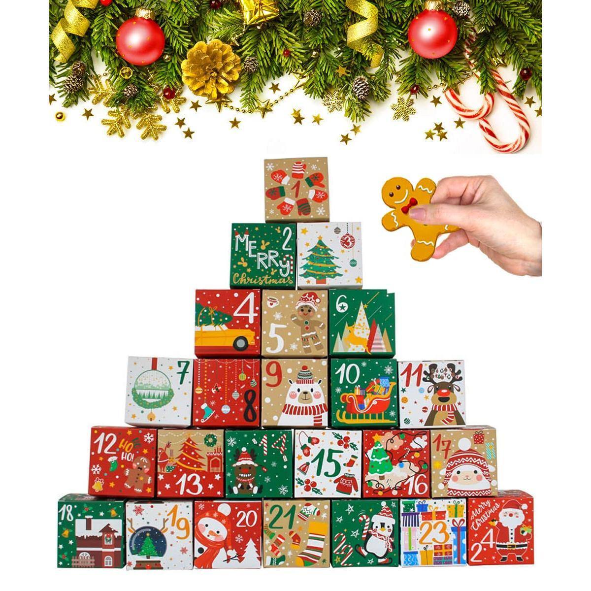 Paradigms Interiors 24 Diy Christmas Advent Calendar Boxes Days ...
