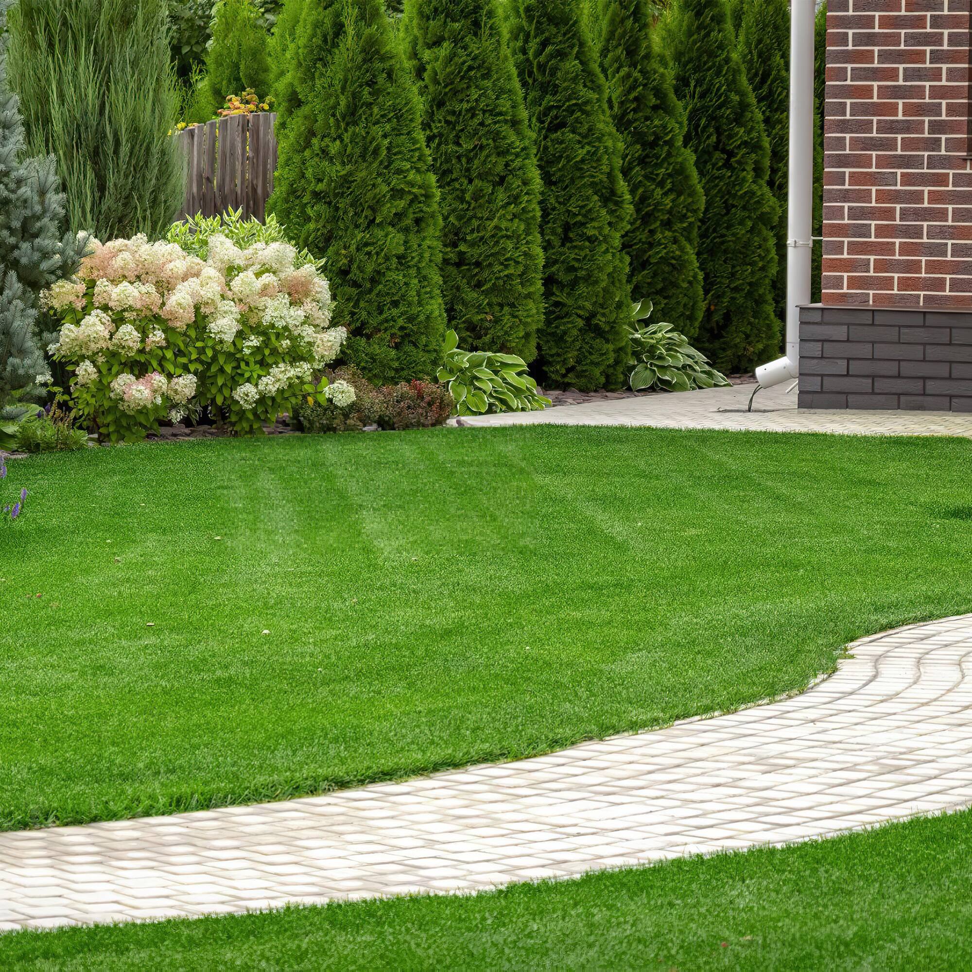 Famapy Artificial Grass Turf Rug, Indoor Outdoor Fake Lawn Mat for ...