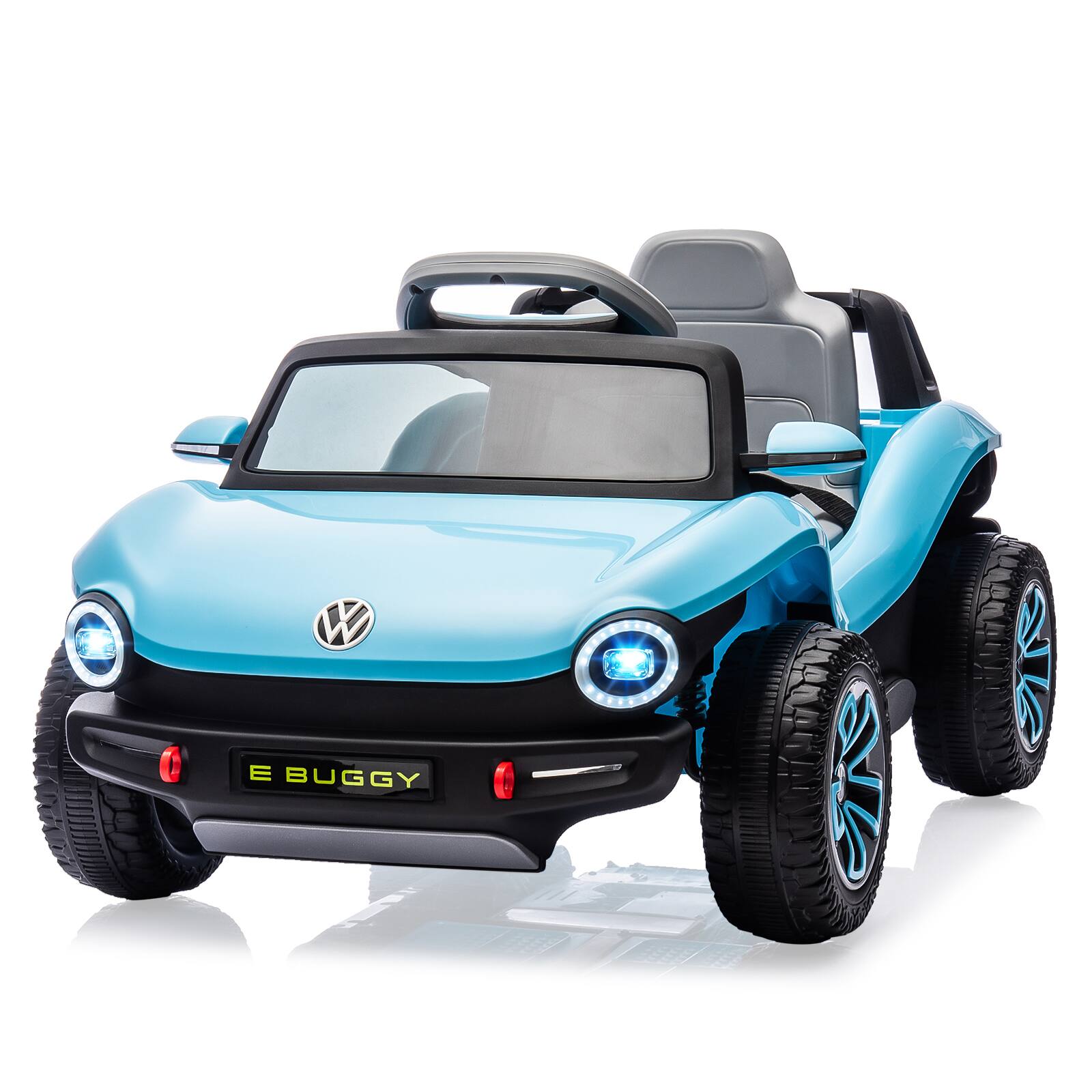 Jojoka 12V Licensed Volkswagen Beetle Kids Ride On Car, Electric ...