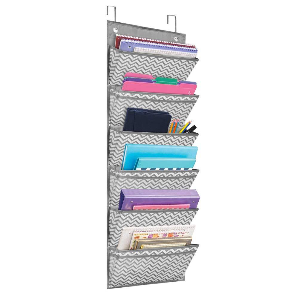 Dapper Styles 4 Pocket Dots Wall Mountover Door File Hanging Storage ...