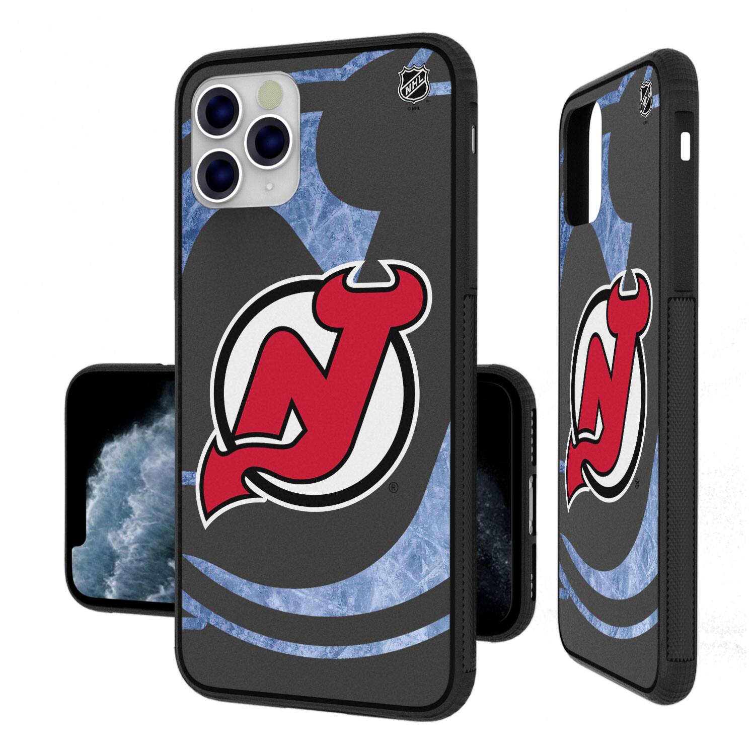 Keyscaper NHL New Jersey Devils iPhone Tilt Bump Ice Case 16 Multicolor ...
