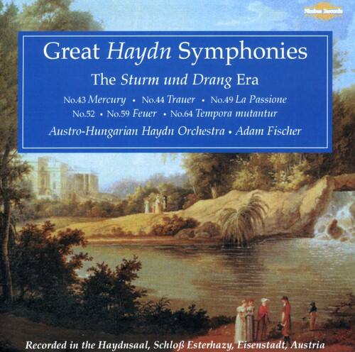 Adam Fischer Great Symphonies: Sturm Und Drang Era COMPACT DISCS [CD ...