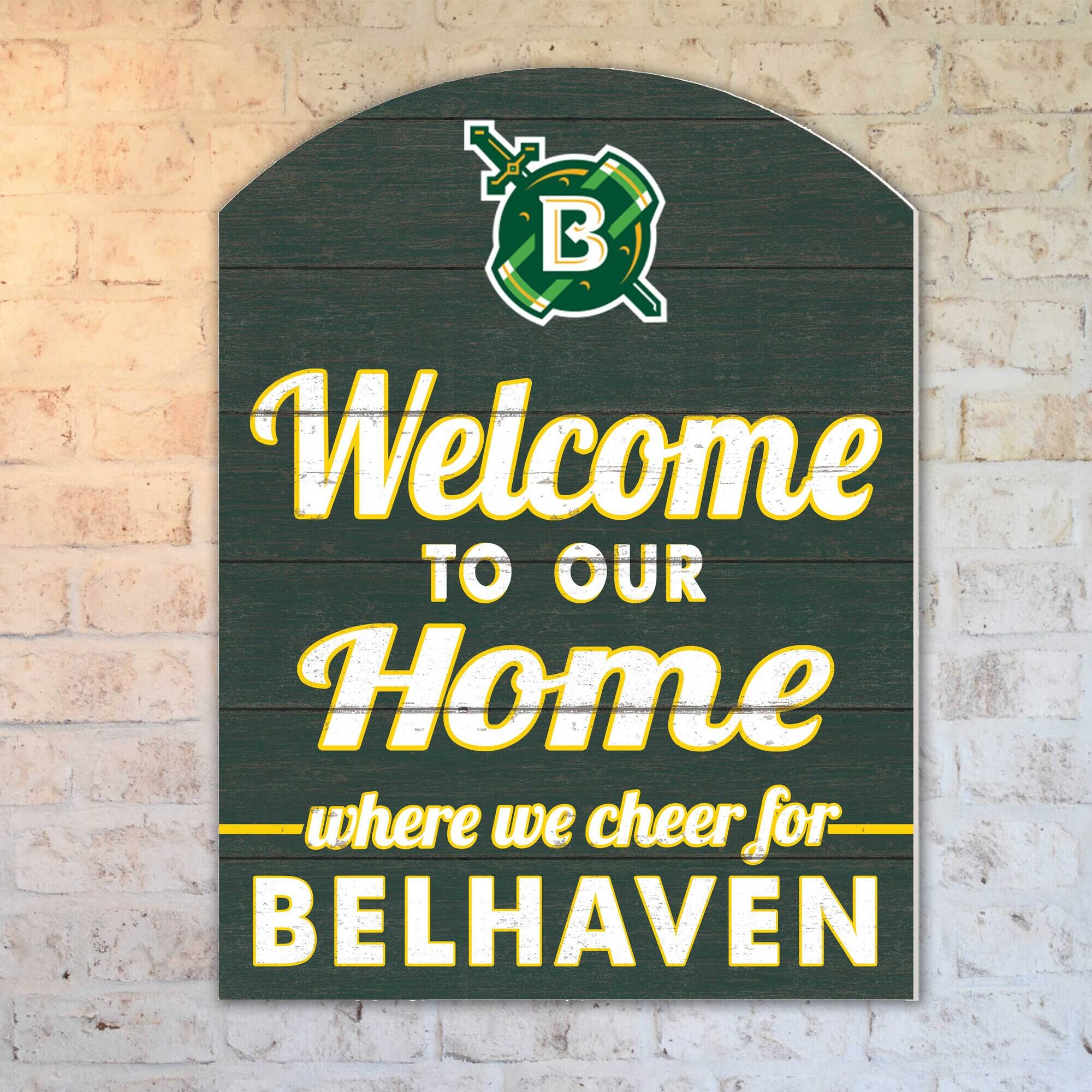 Jardine Belhaven Blazers 16" x 22" Indoor/Outdoor Marquee Sign Green ...
