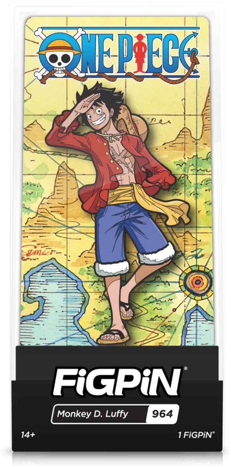 PopMarket FiGPiN One Piece Monkey D. Luffy Enamel Pin (964 ...