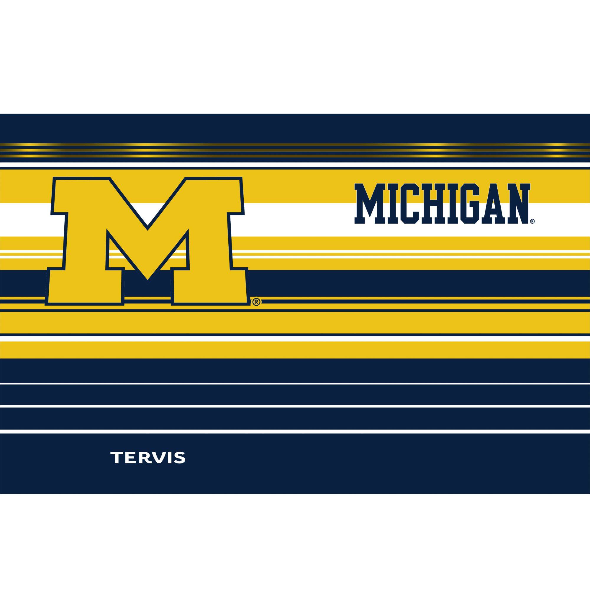 Tervis Michigan Wolverines 30oz. Hype Stripes Stainless Steel Tumbler ...