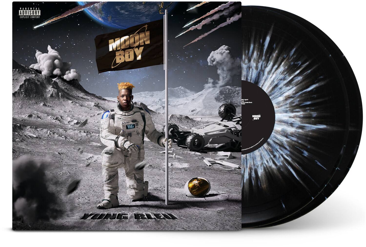 Yung Bleu Moon Boy Space & Stars Splatter Vinyl VINYL LP - Best Buy