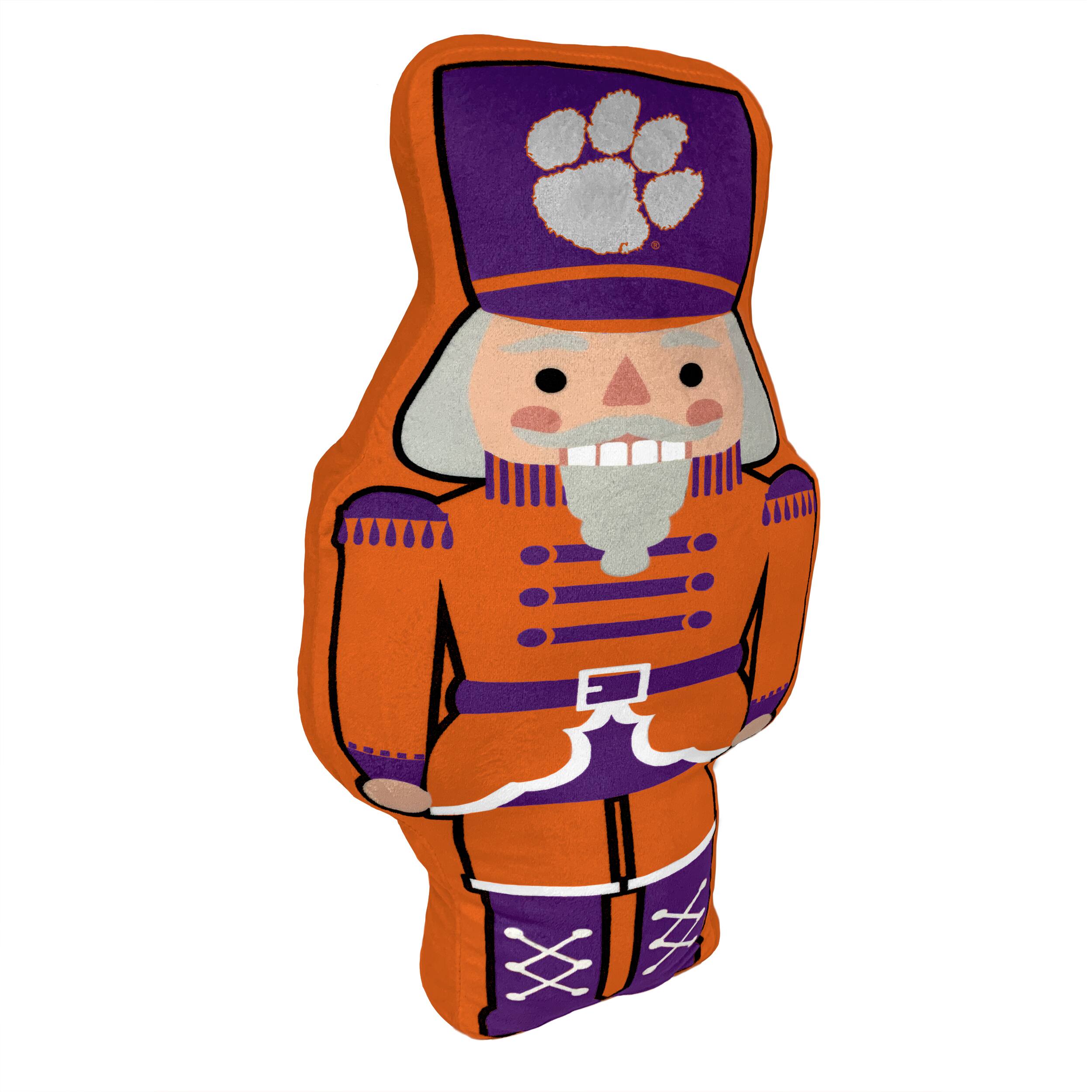 Pegasus Clemson Tigers Nutcracker Plushlete Pillow Orange 4872999 ...