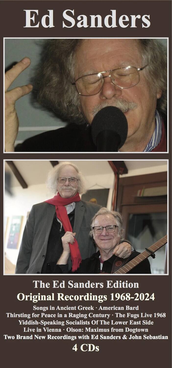 Sanders,Ed & The Fugs Original Recordings 1968 2024 Deluxe Book Edition ...