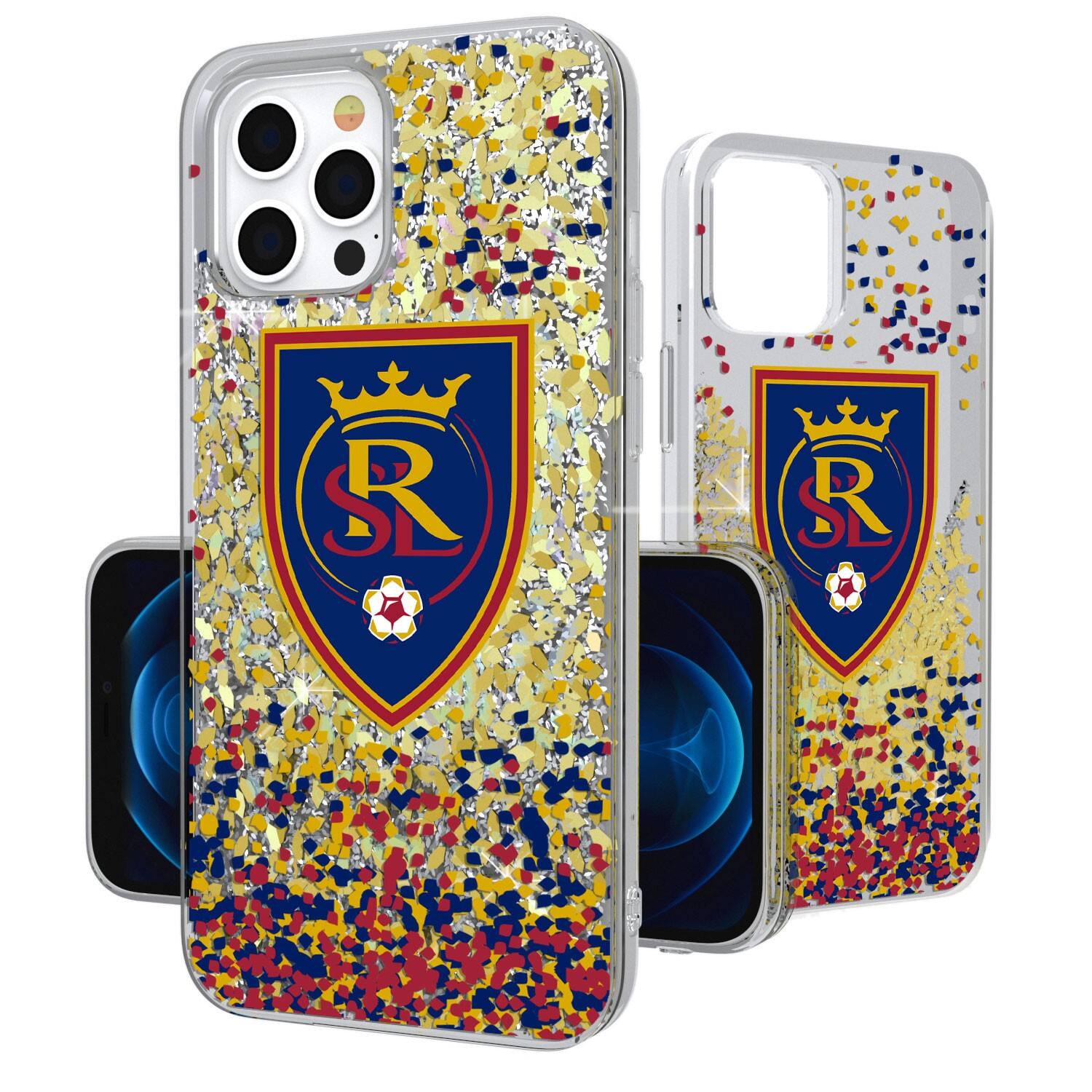 Keyscaper MLS Real Salt Lake iPhone Confetti Glitter Design Case 13 ...