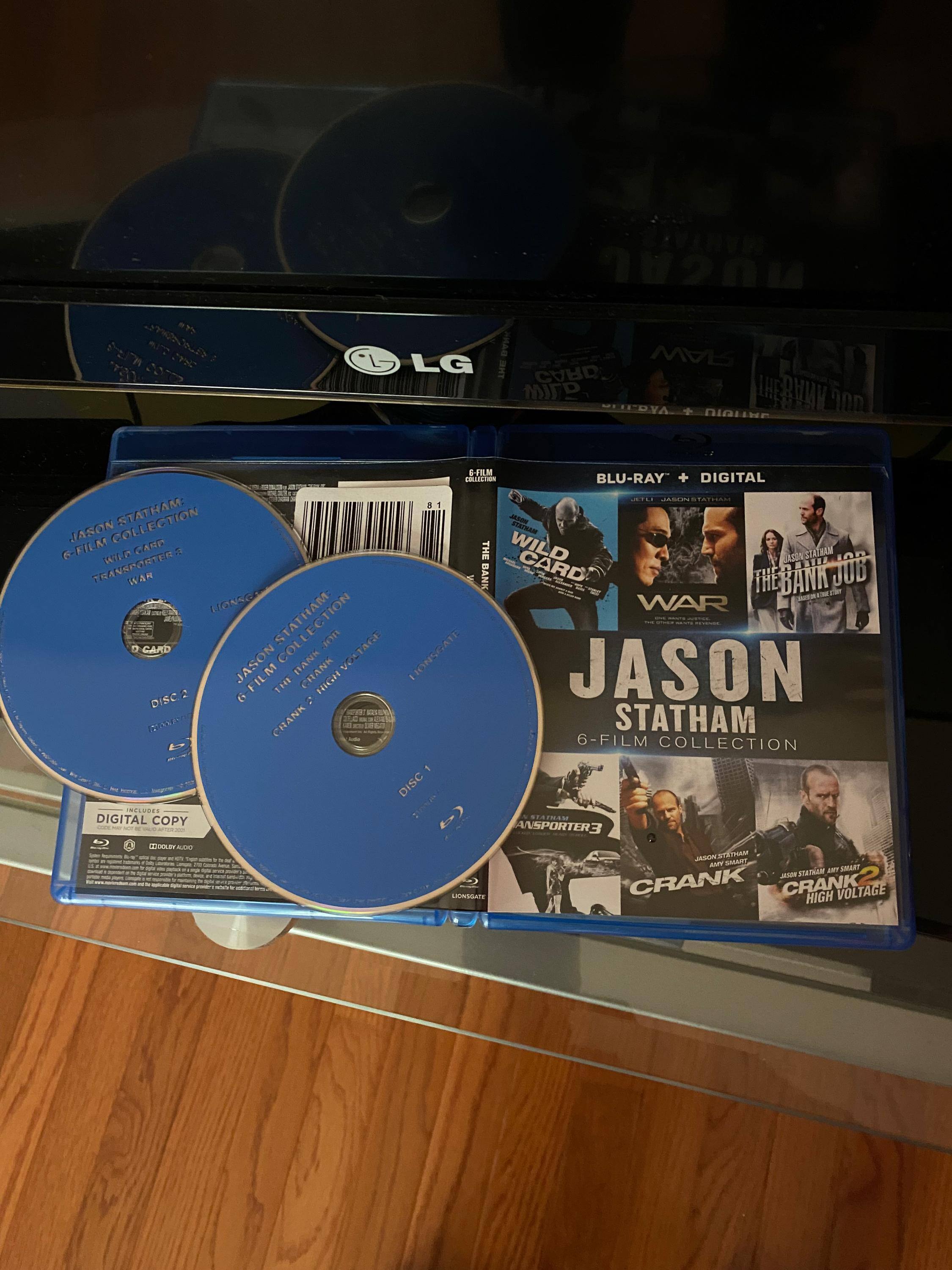 Best Buy: Jason Statham 6-Film Collection [Blu-ray]