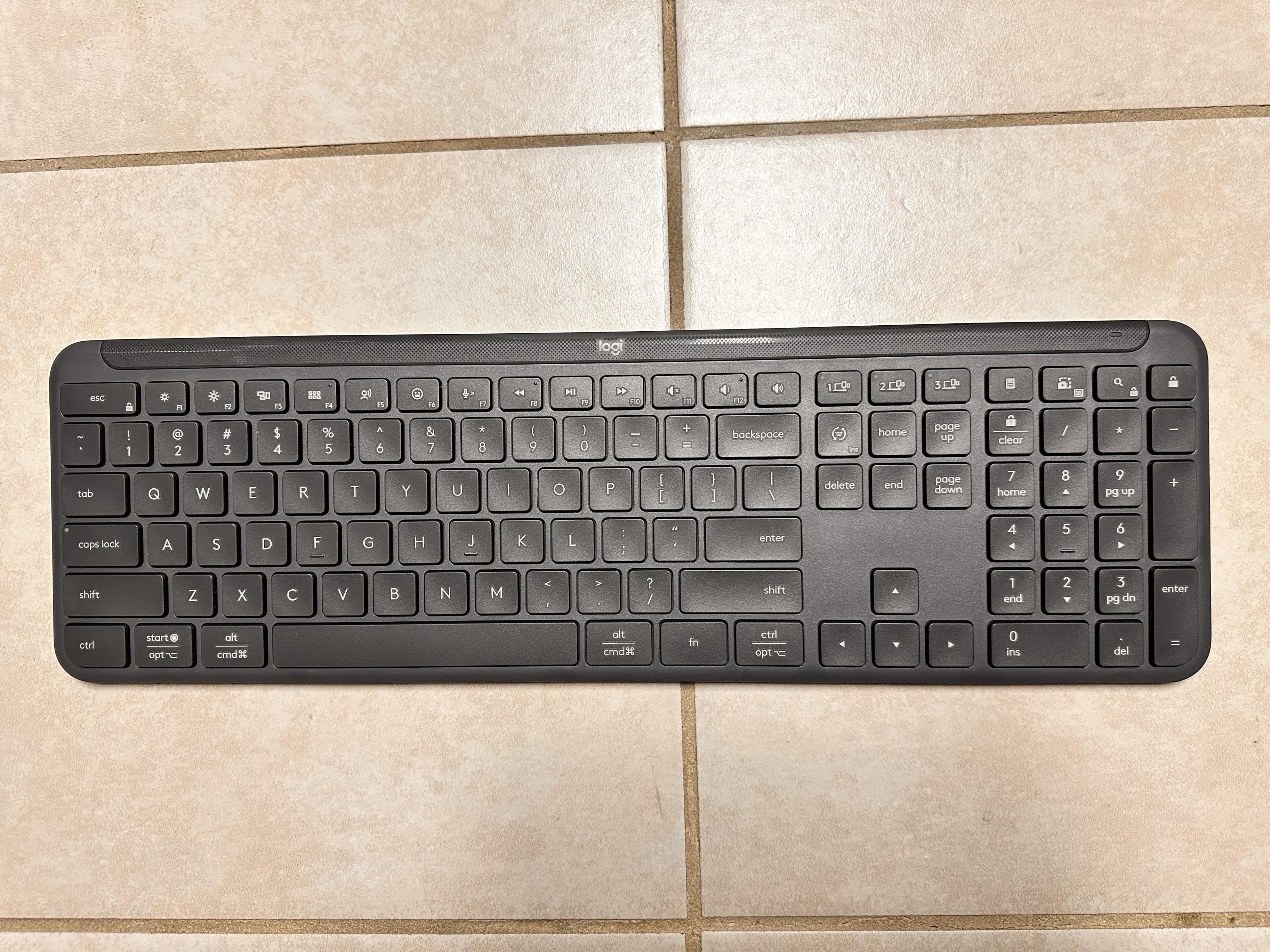 Customer Reviews: Logitech MK955 Signature Slim Full-size Wireless ...