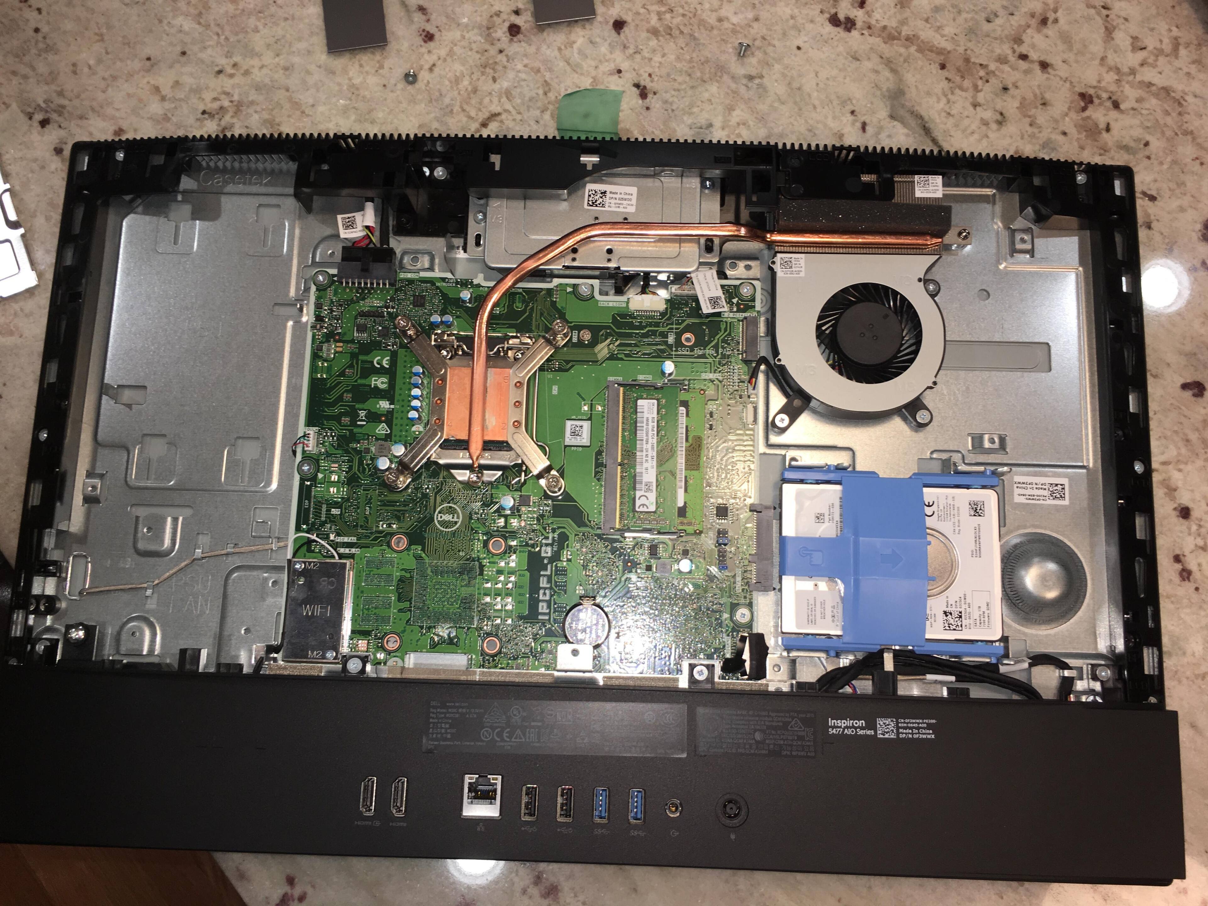 Dell Inspiron 23.8" Touch Screen All In One Intel Core i7 12GB Memory ...