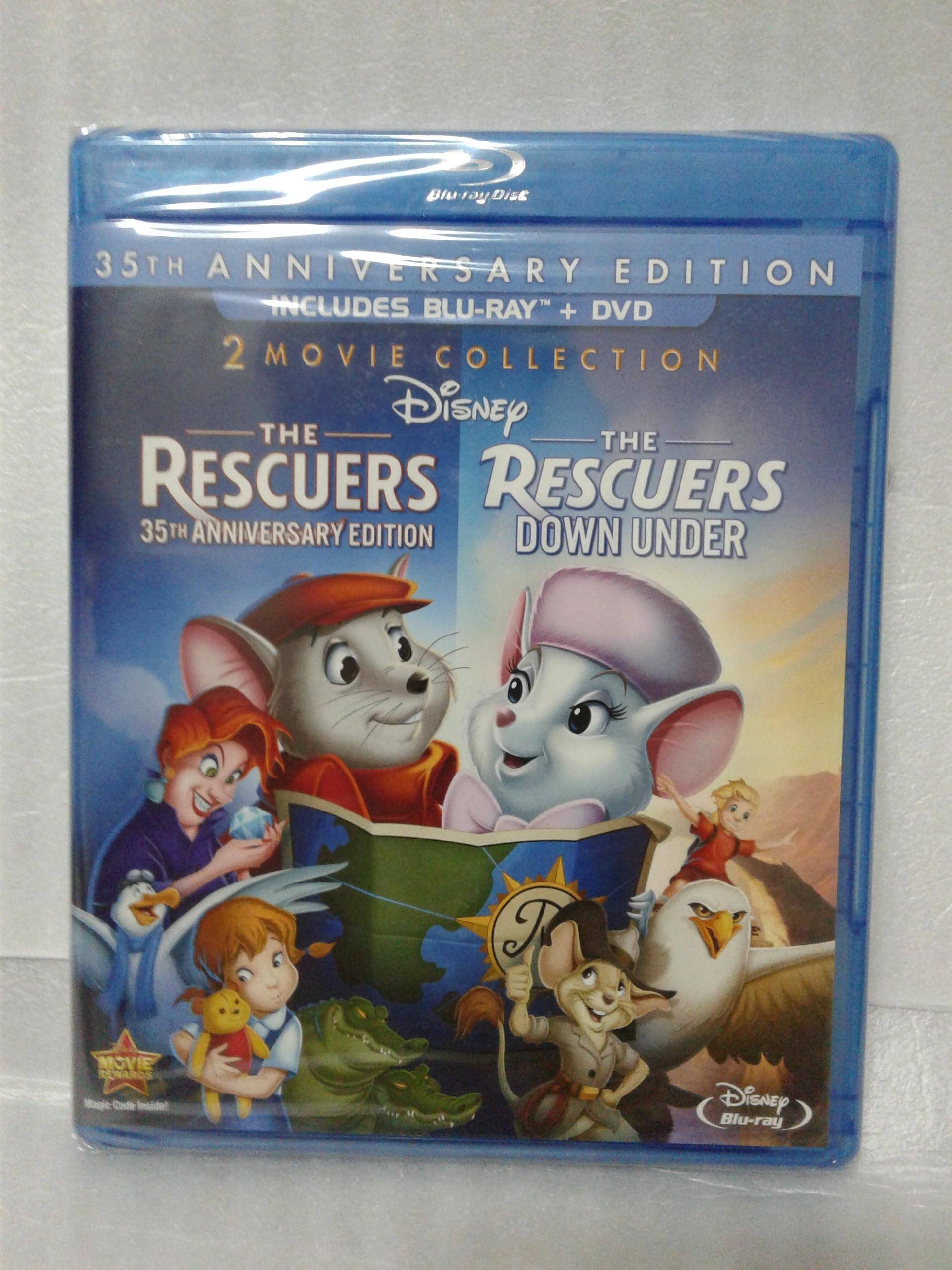 Best Buy: Rescuers: 35th Anniversary Edition/The Rescuers Down Under [3 ...