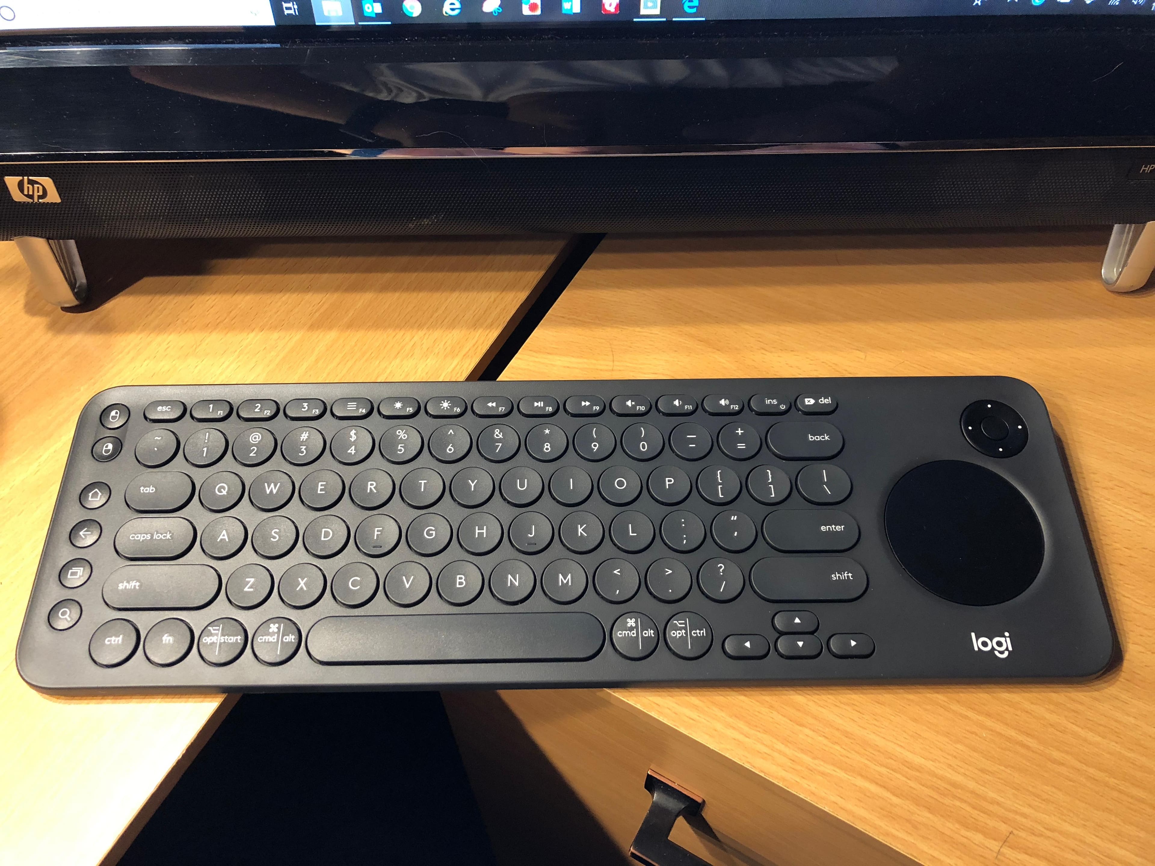 Best Buy: Logitech K600 TKL Wireless TV Keyboard Dark Gray 920-008822