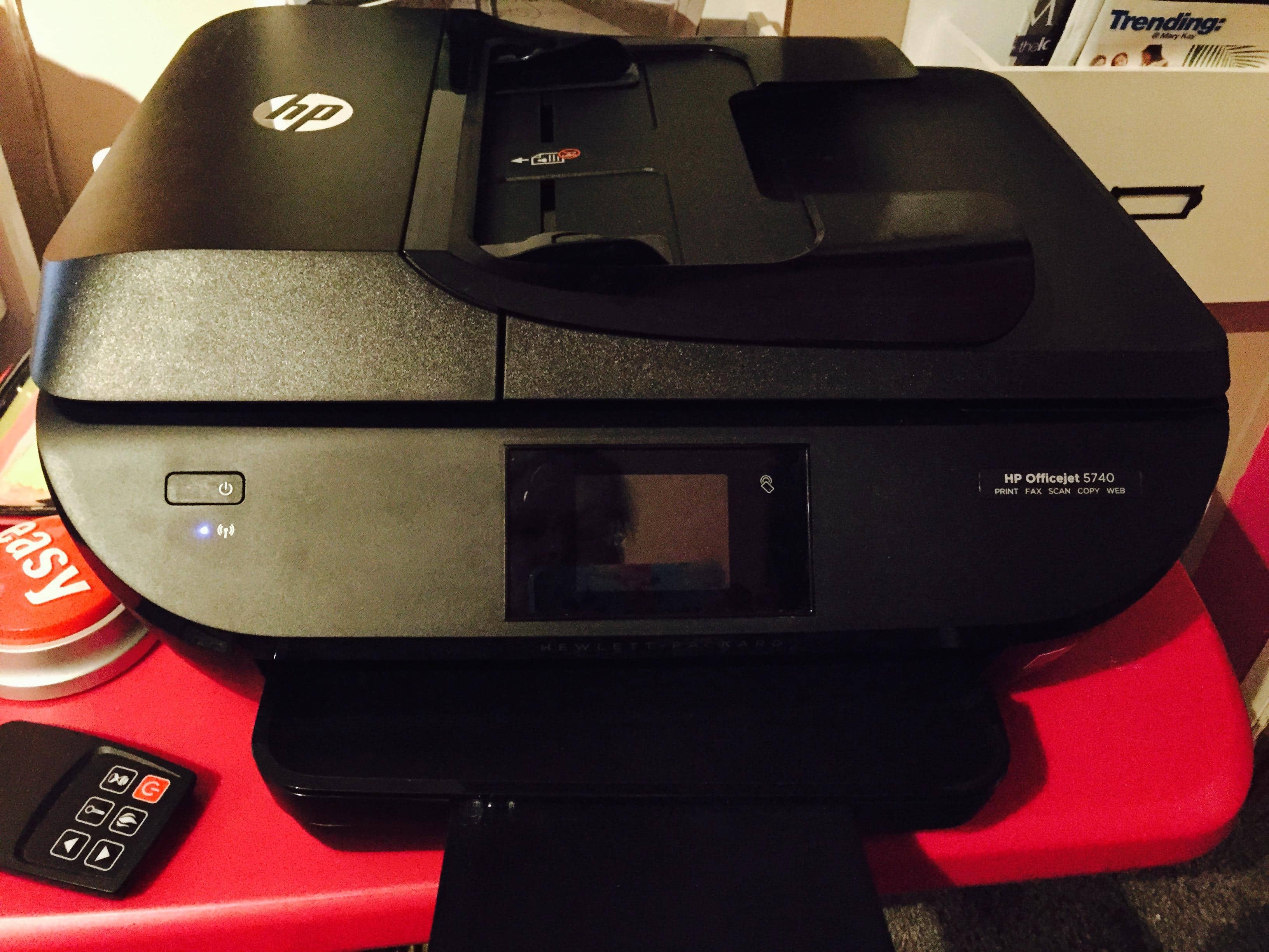 Best Buy: HP Officejet 5740 Wireless e-All-in-One Instant Ink Ready ...