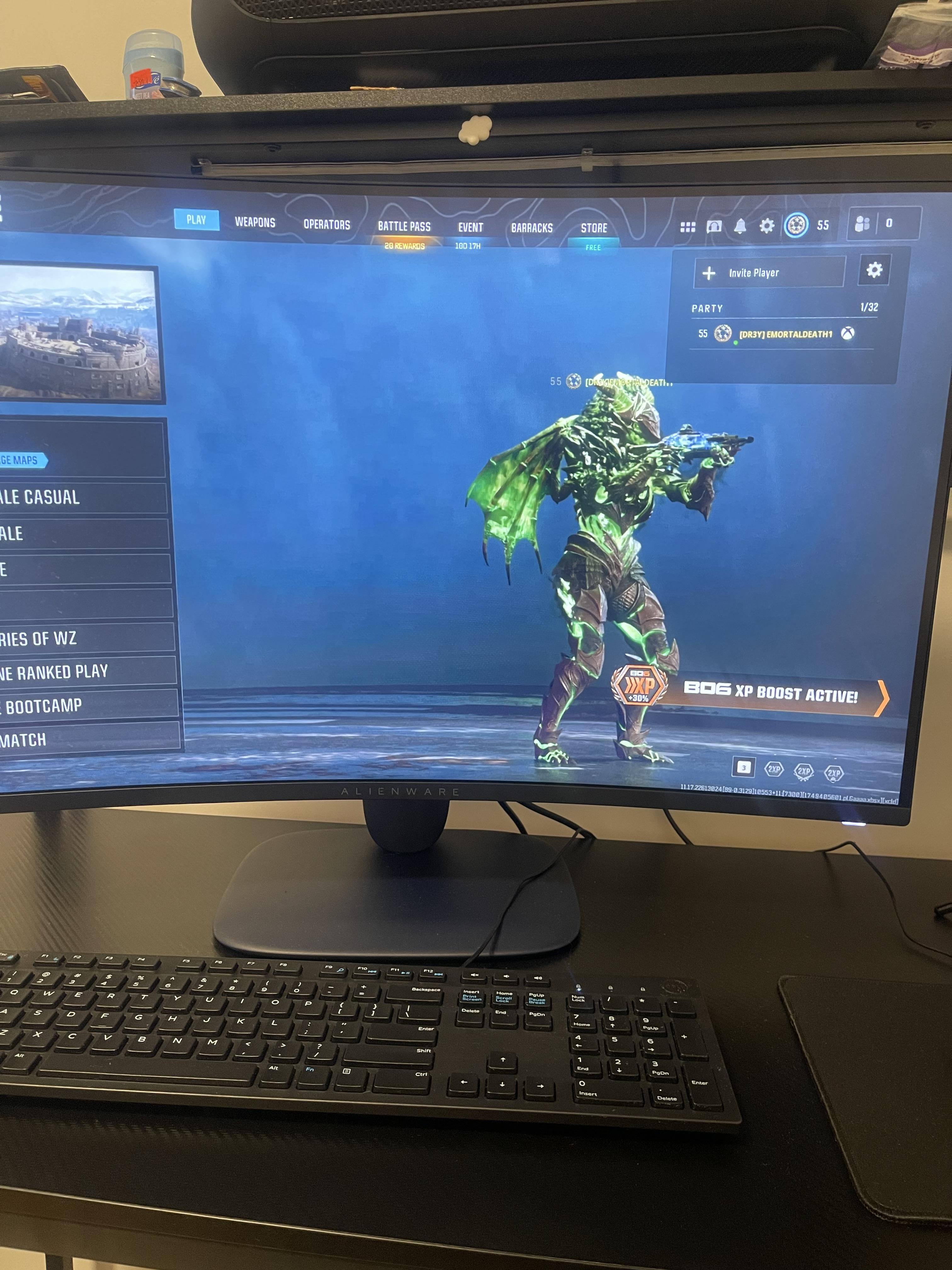 Customer Reviews: Alienware AW3225DM 32" VA LED Curved QHD 180Hz 1ms ...