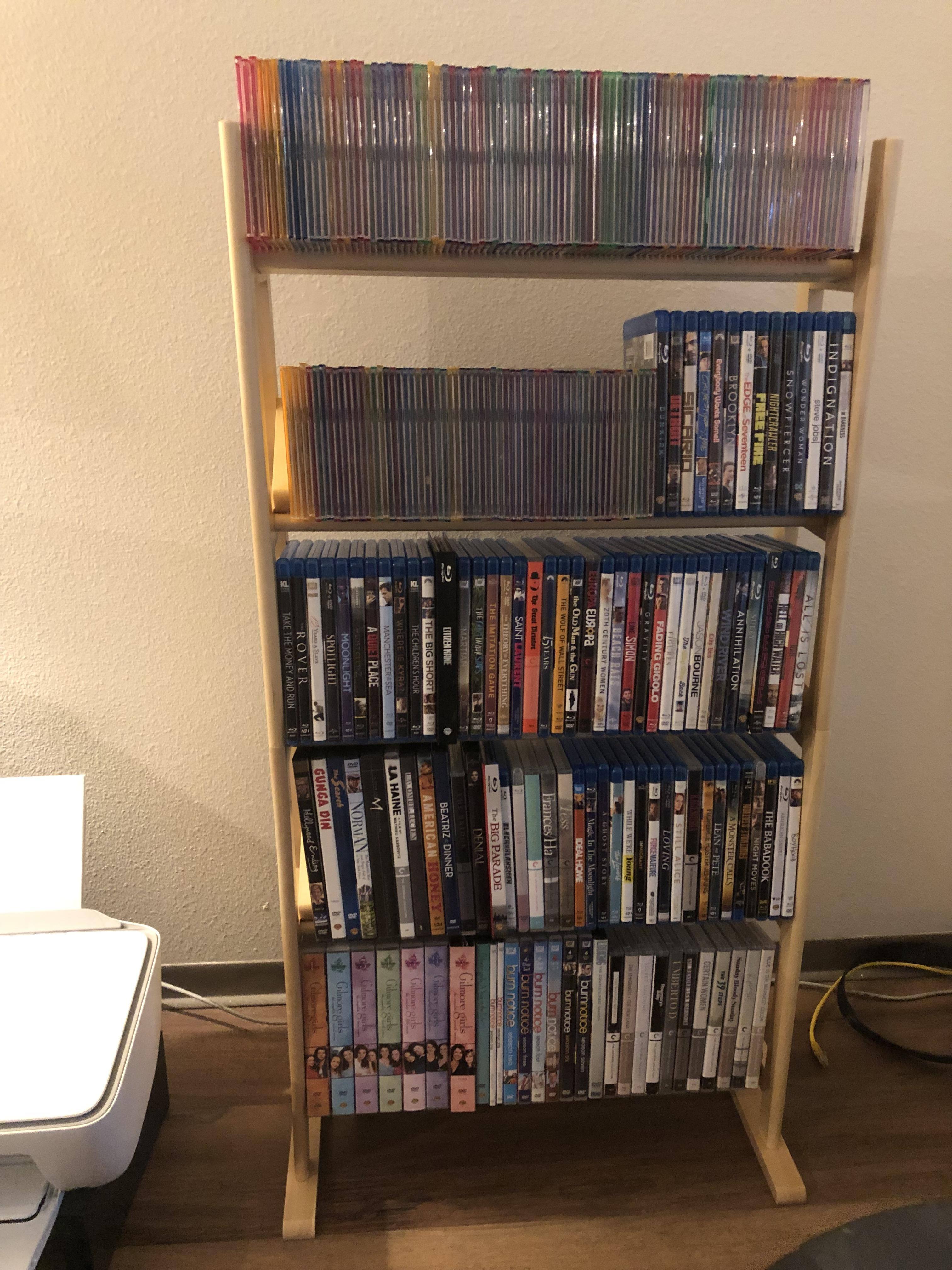 Best Buy: Atlantic Element Media Rack Maple 35535687