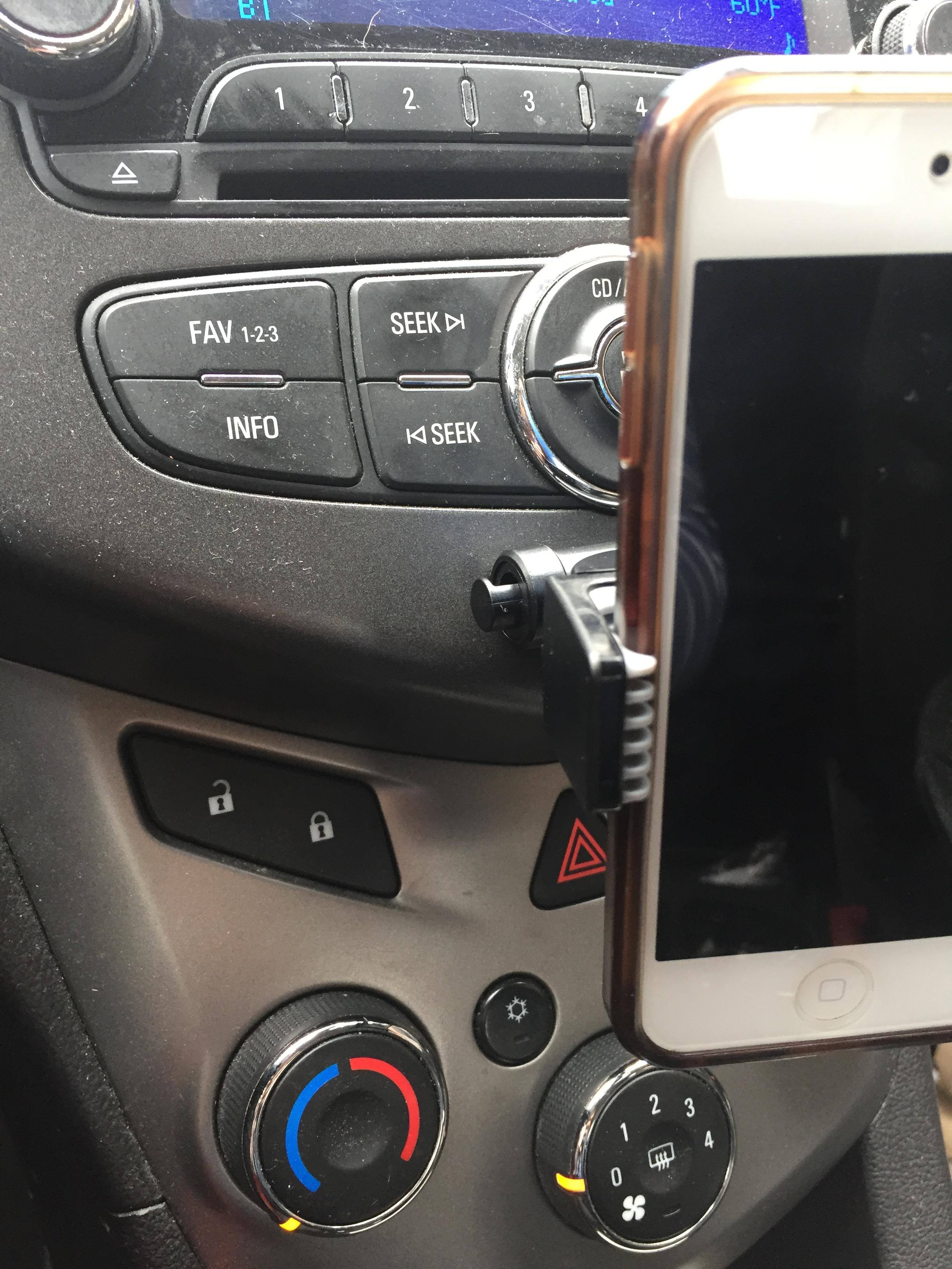 Best Buy: Bracketron Mi-T Grip CD Slot/Vent Mount for Most Cell Phones ...