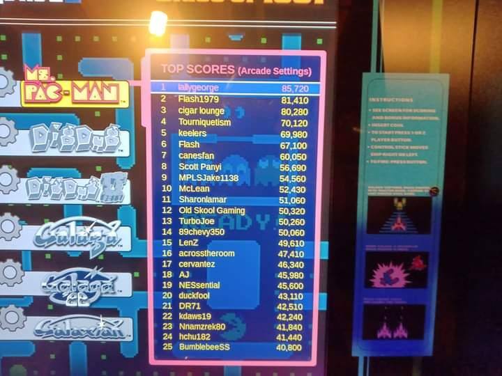 Best Buy: Arcade1Up Ms. PacMan & Galaga 1981 Ed Arcade MSP-A-10171