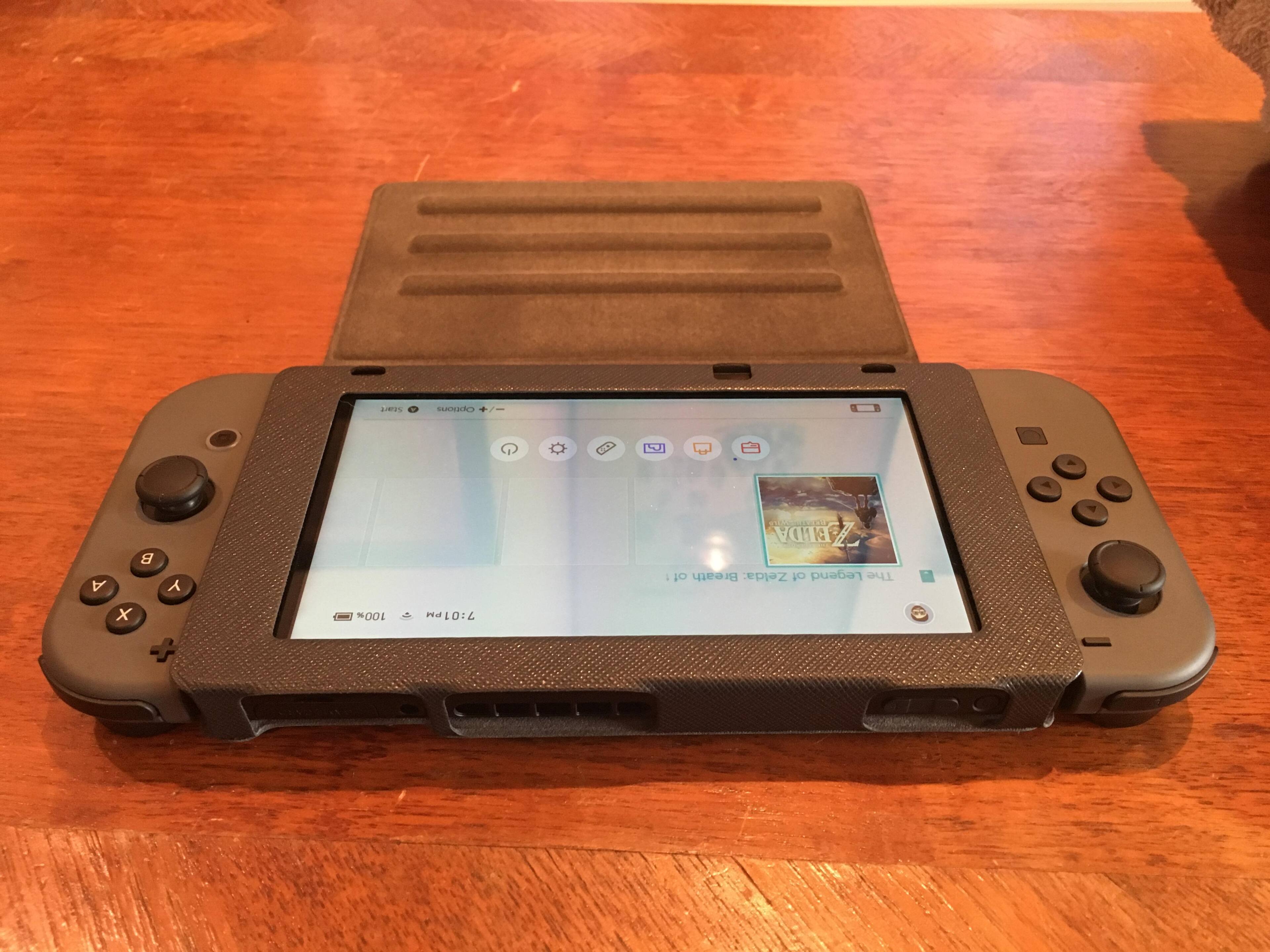 Best Buy: PowerA Hybrid Cover for Nintendo Switch Charcoal 1501063-01