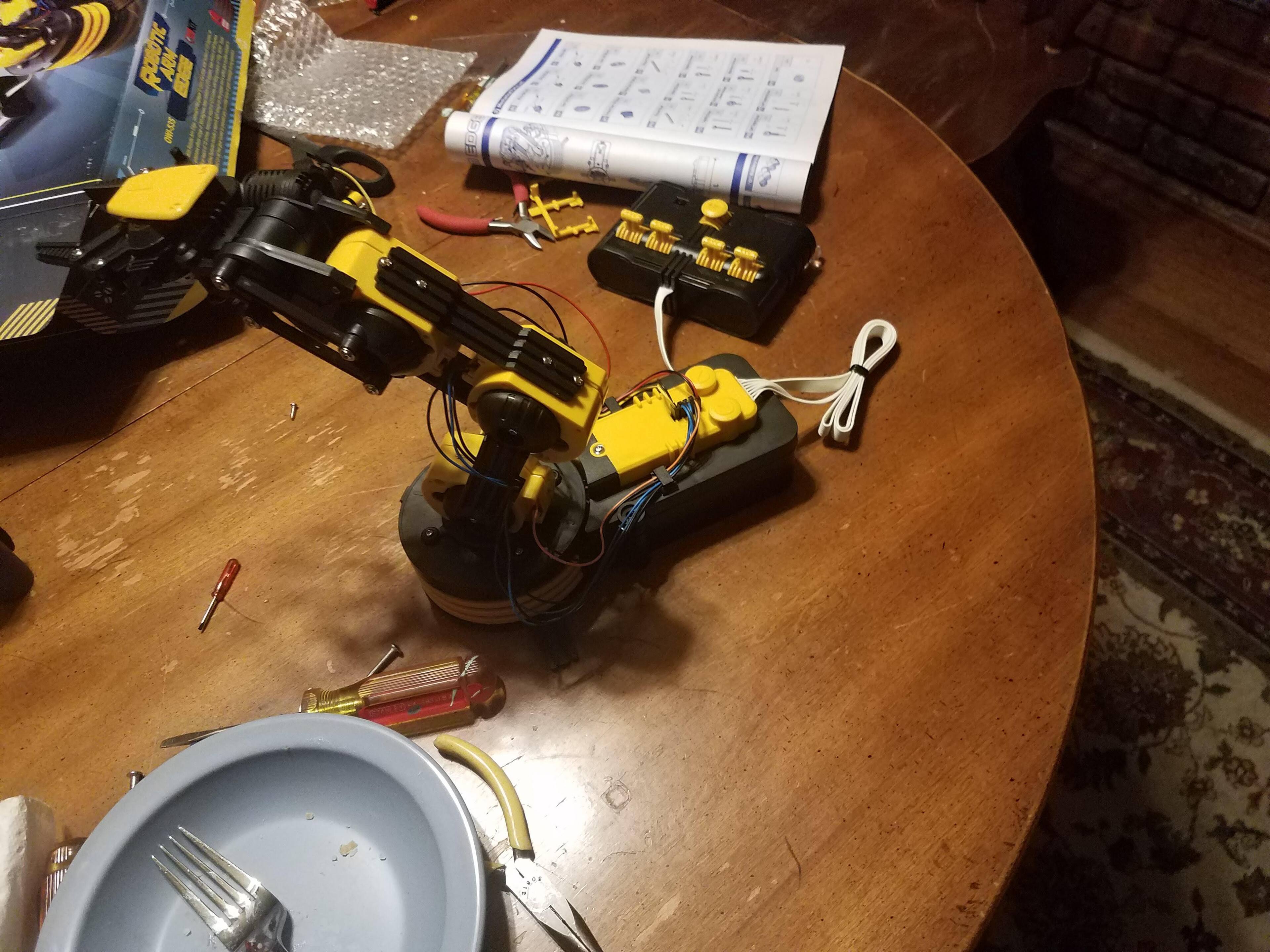 Best Buy: OWI Robotic Arm Edge Kit Yellow OWI-535