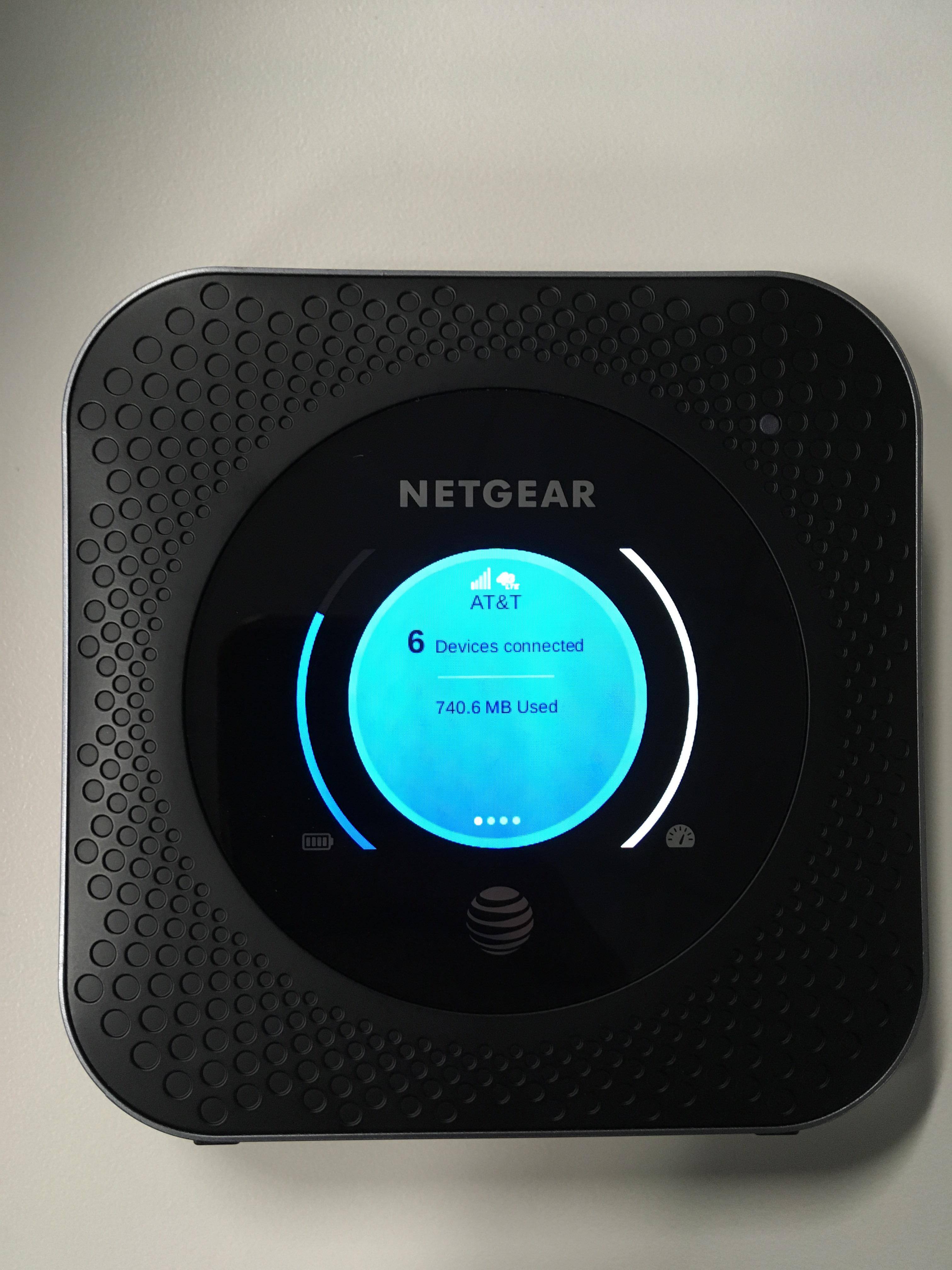Best Buy: AT&T Nighthawk LTE Mobile Hotspot Router 6112B