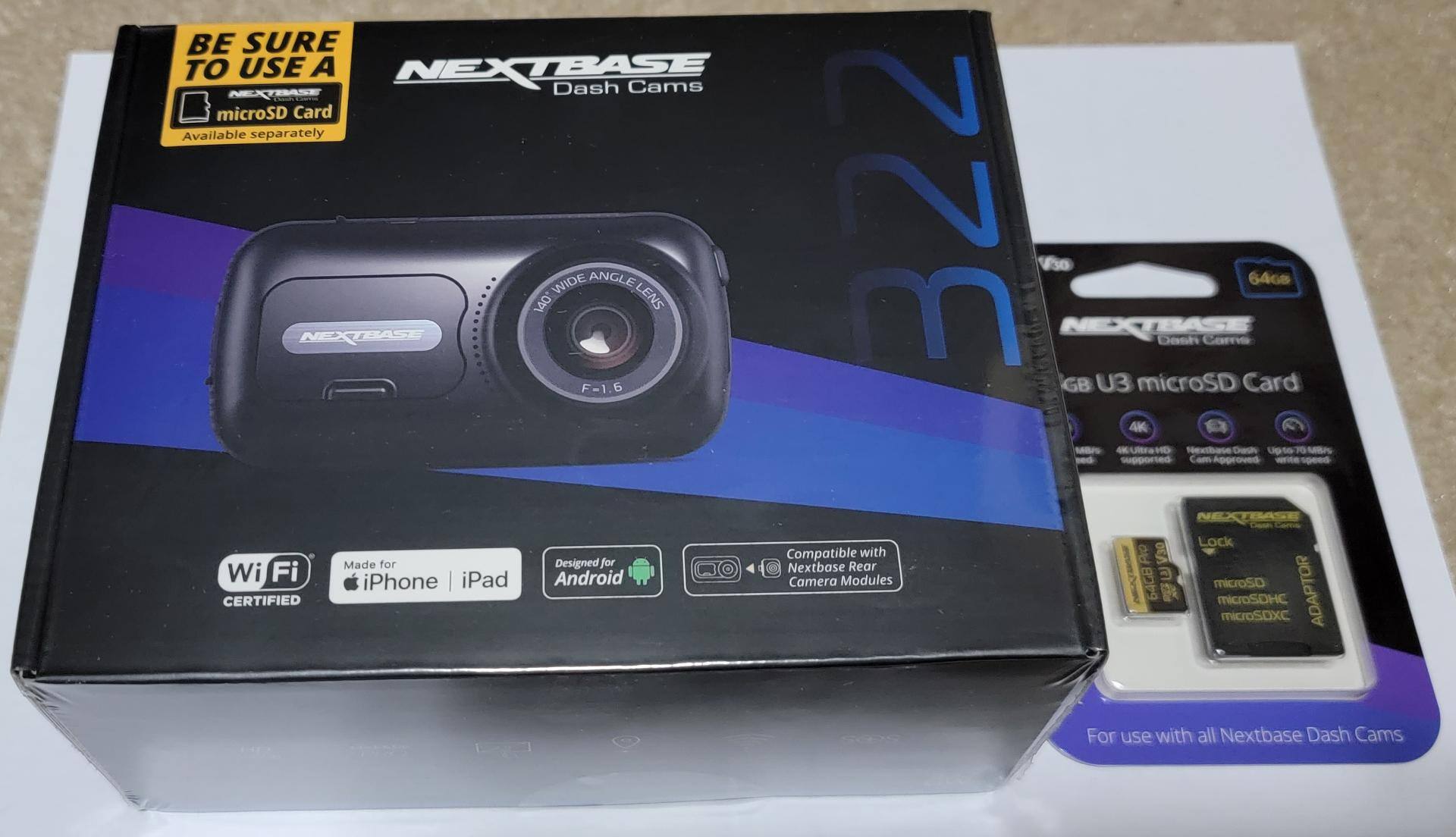 Customer Reviews: Nextbase 322GW Dash Cam Black NBDVR322GW - Best Buy