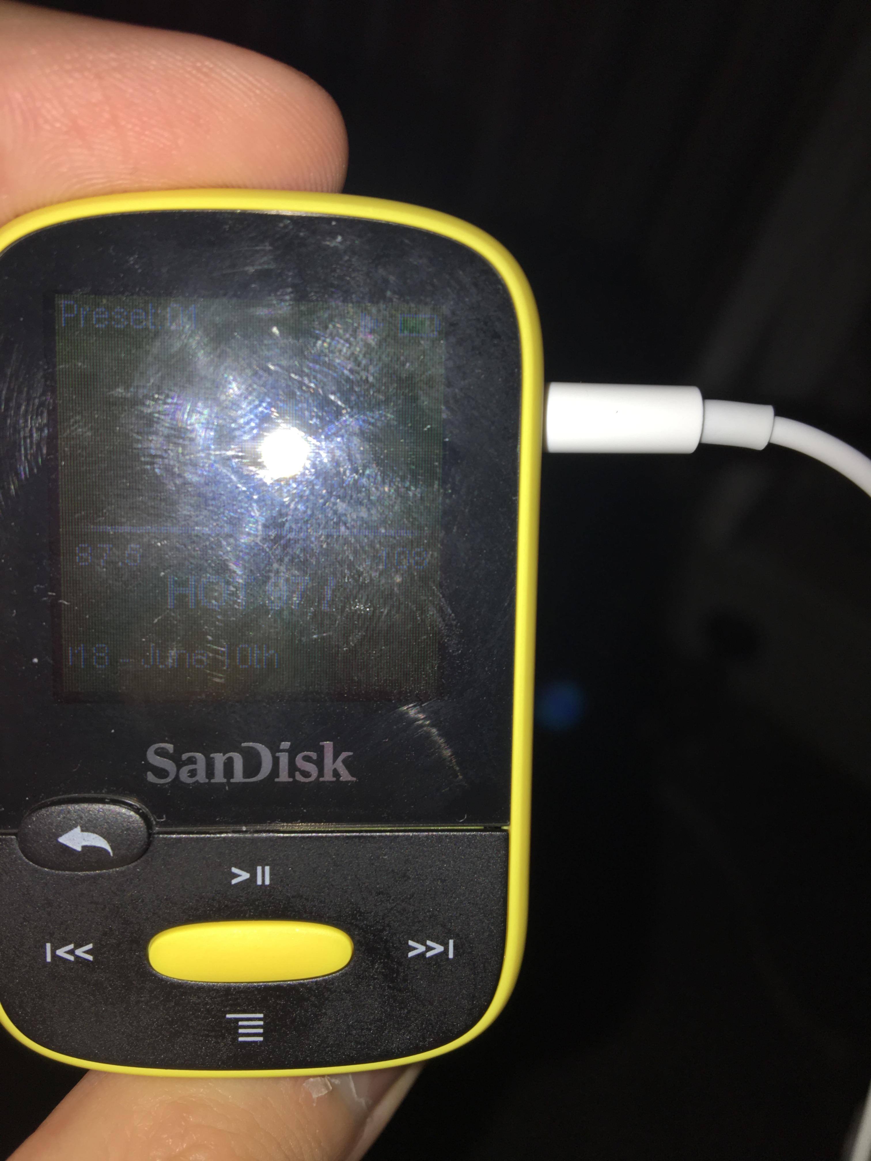 Best Buy: SanDisk Clip Sport 8GB* MP3 Player Yellow SDMX24-008G-A46Y