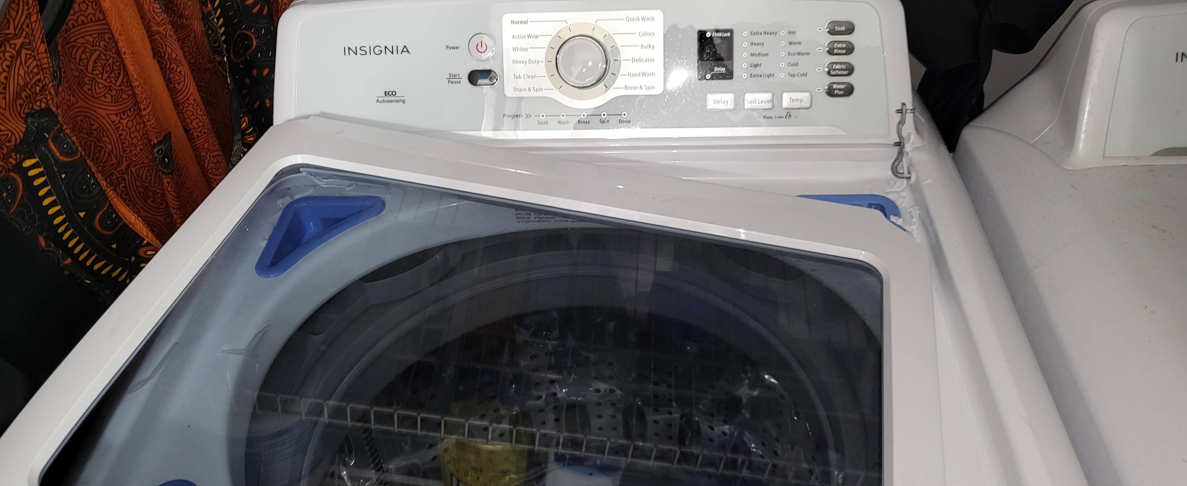 Customer Reviews: Insignia™ 4.1 Cu. Ft. High Efficiency Top Load Washer ...