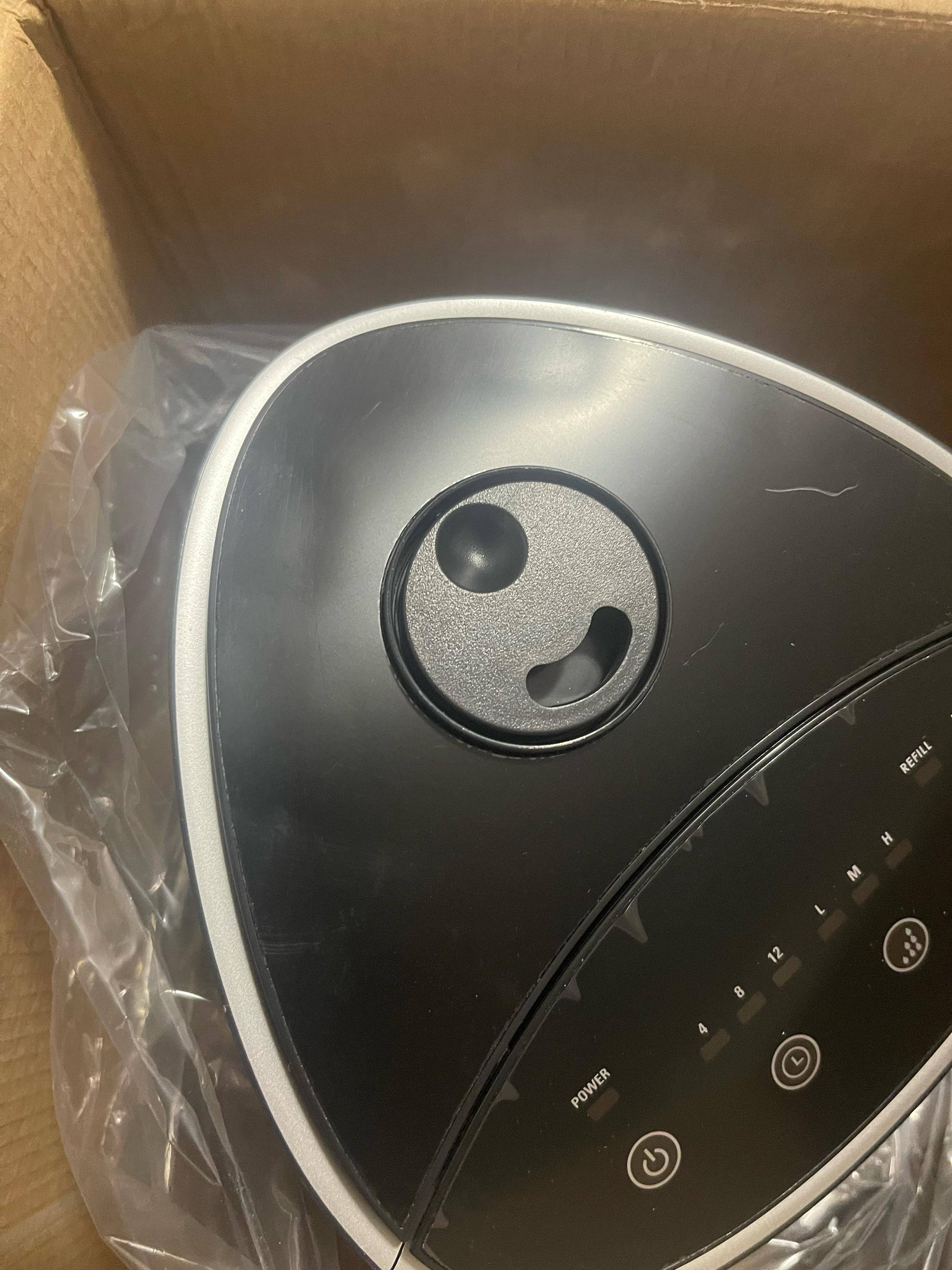 PureGuardian 1.5 Gal. Ultrasonic Cool Mist Humidifier Onyx black ...