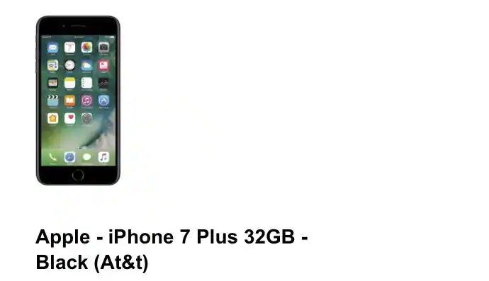 Best Buy: Apple iPhone 7 Plus 32GB Rose Gold (AT&T) MNQL2LL/A