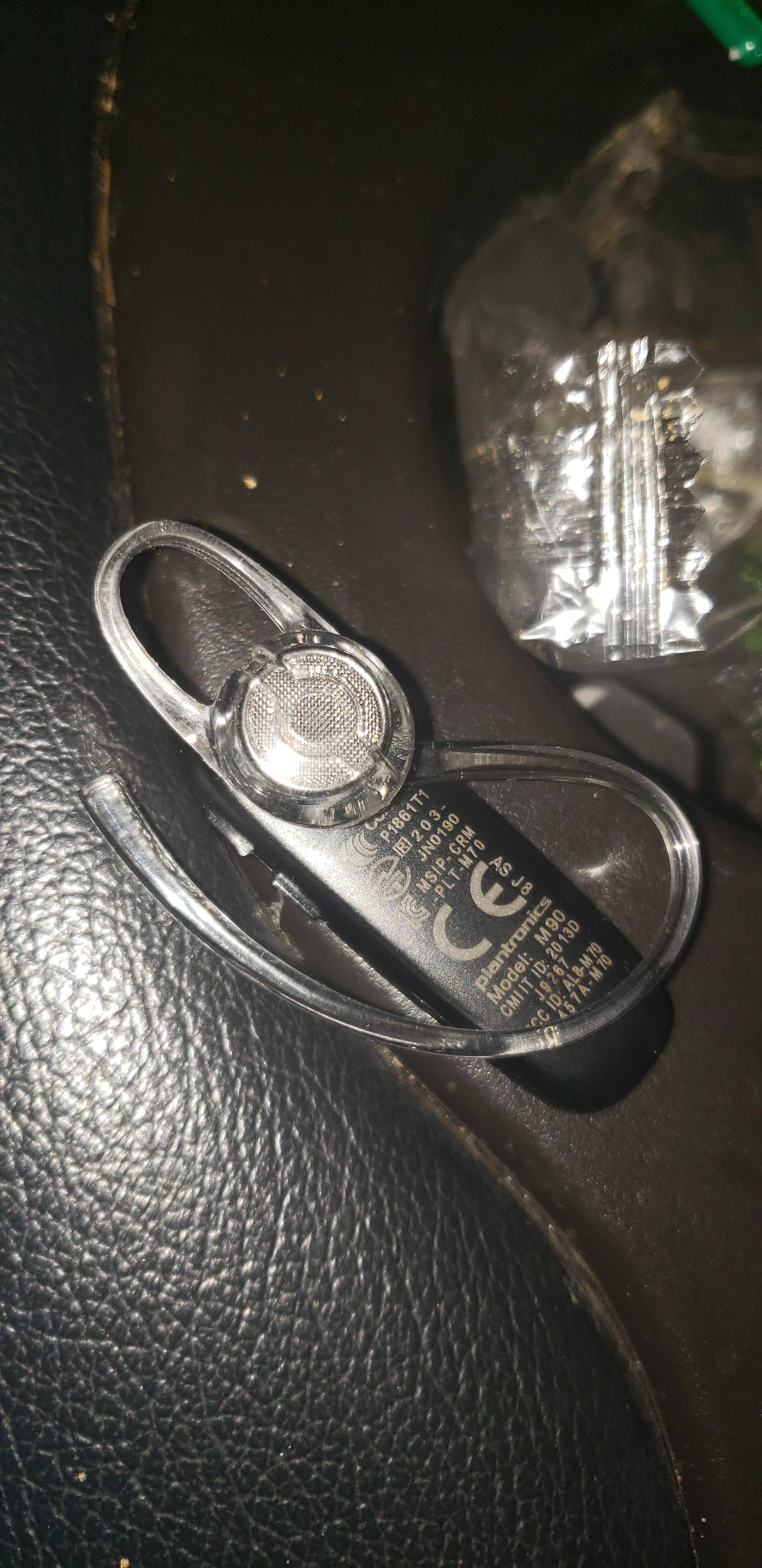 Best Buy: Plantronics M95 Bluetooth Headset Black 200749-63