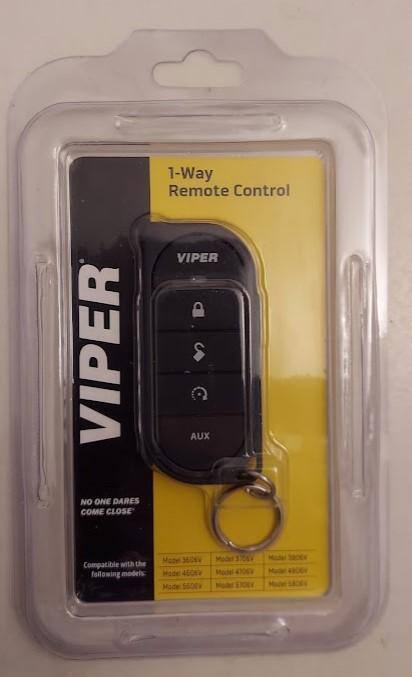 Best Buy: 1-way Remote for Viper Remote Start Systems Black 7656V