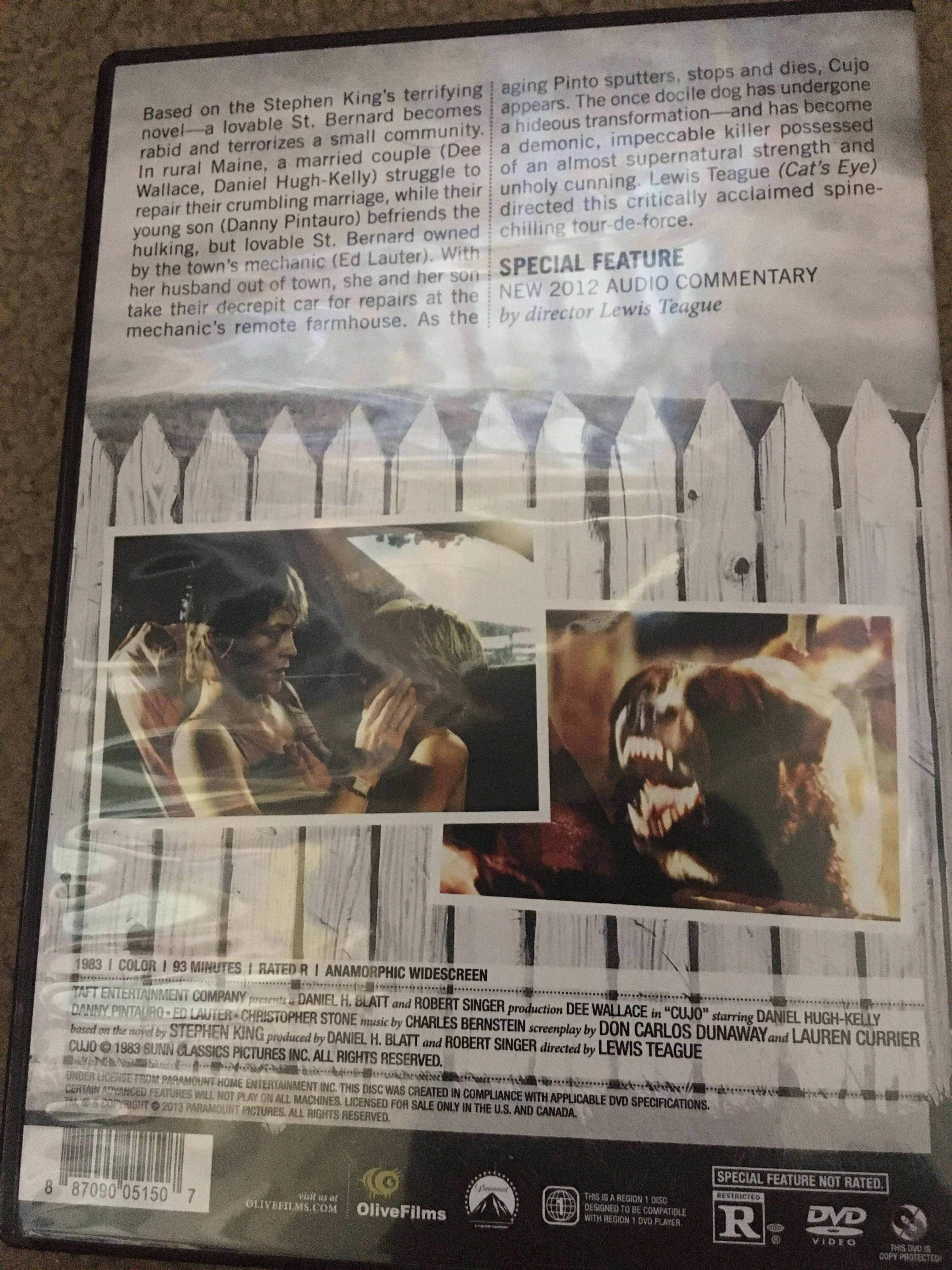 Cujo [30th Anniversary Edition] [DVD] [1983] - Best Buy