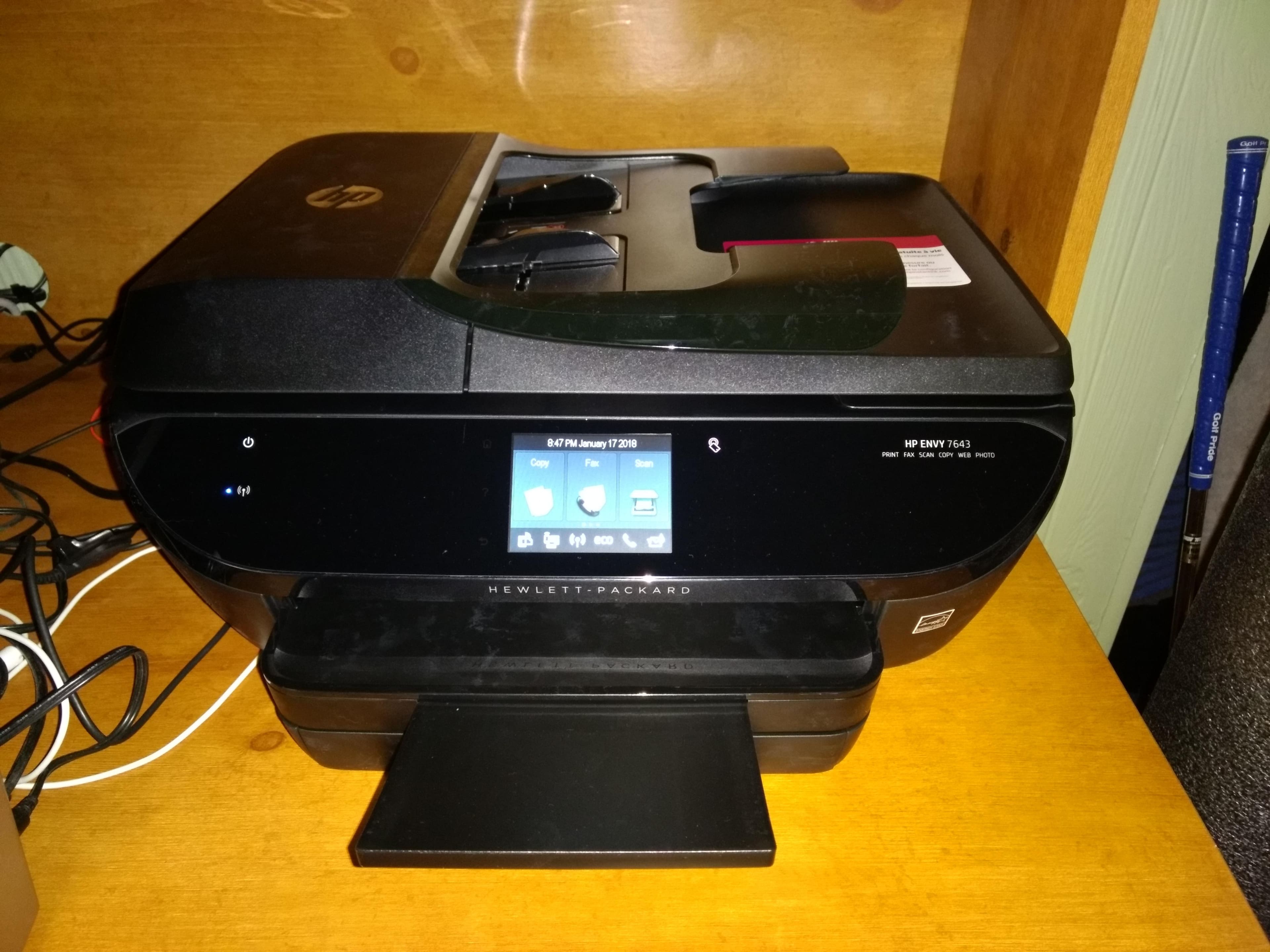 Best Buy: HP ENVY 7643 Wireless All-In-One Instant Ink Ready Printer ...