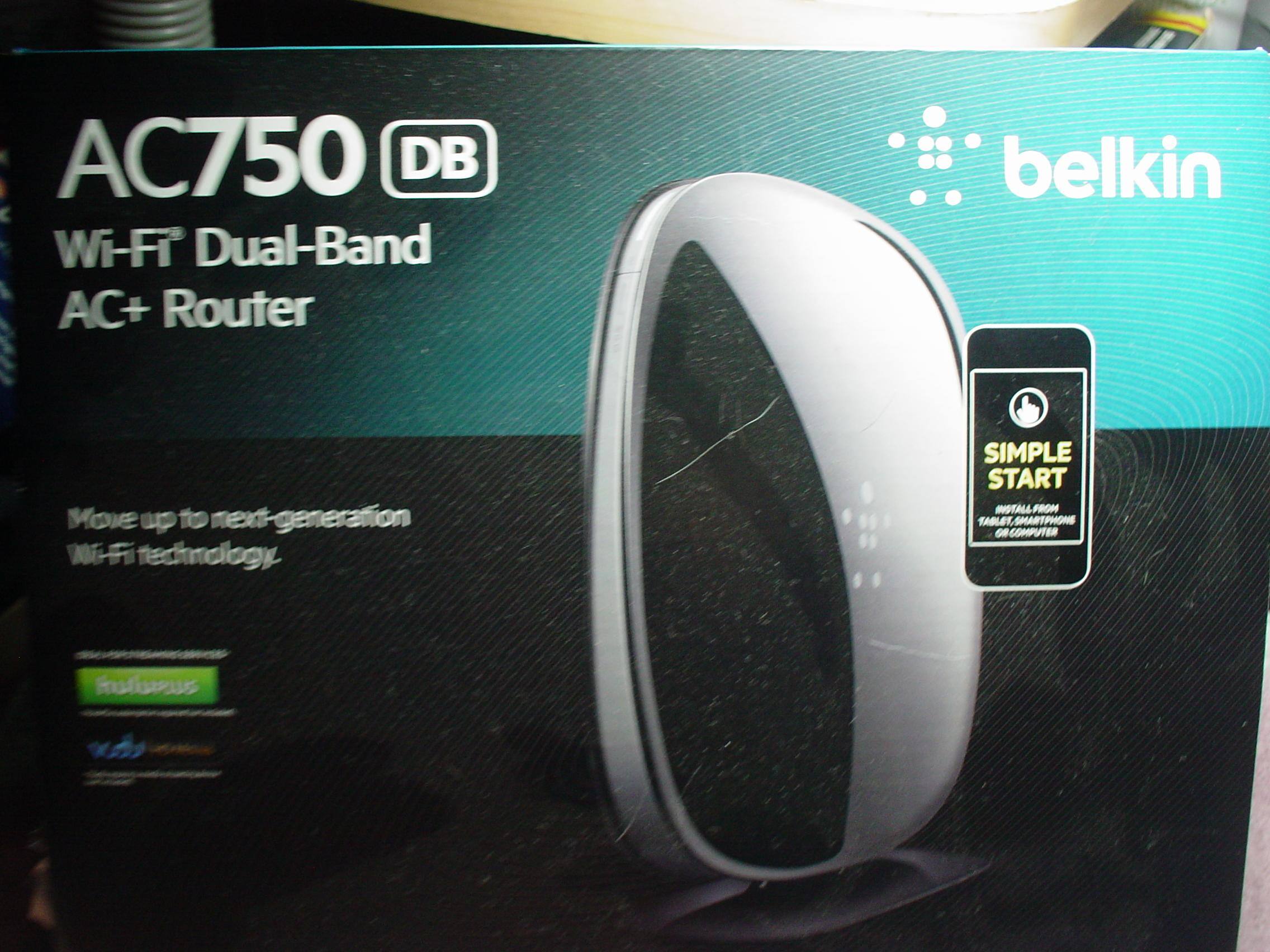Best Buy: Belkin AC750 Dual-Band Wi-Fi Router Black F9K1116