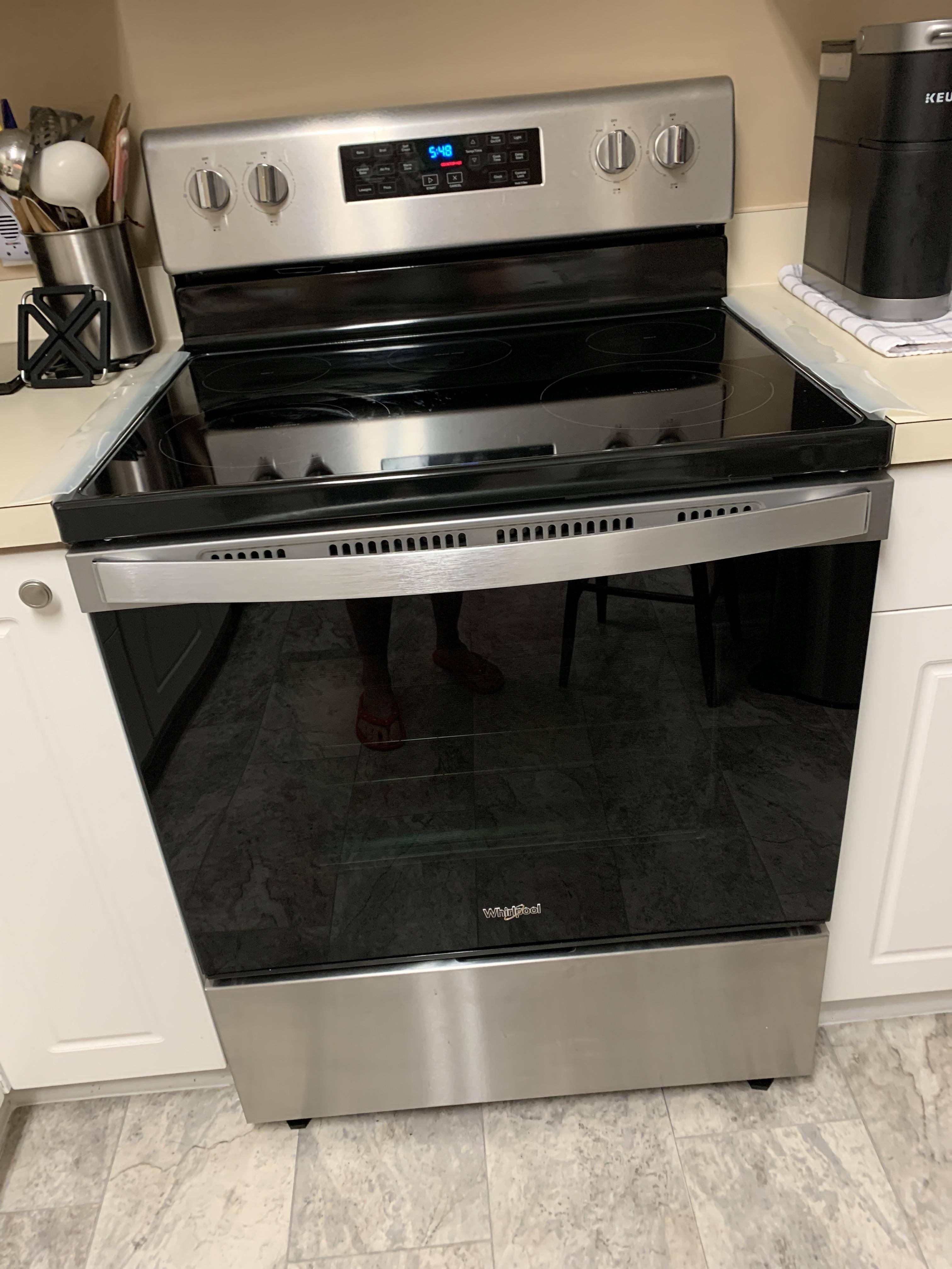 Customer Reviews: Whirlpool 5.3 Cu. Ft. Freestanding Electric ...