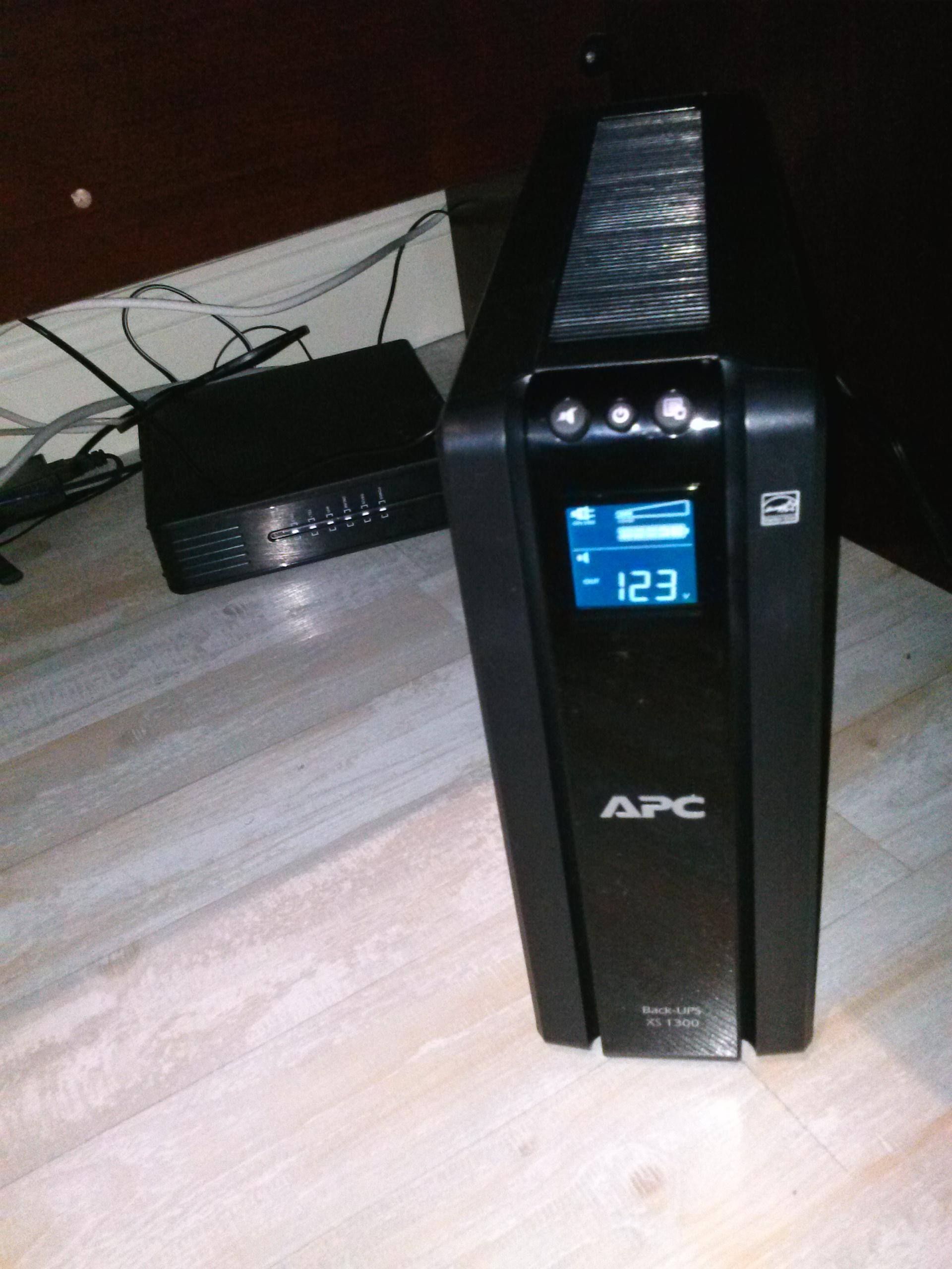 Best Buy: APC Back-UPS XS 1300VA Tower UPS Black BX1300G
