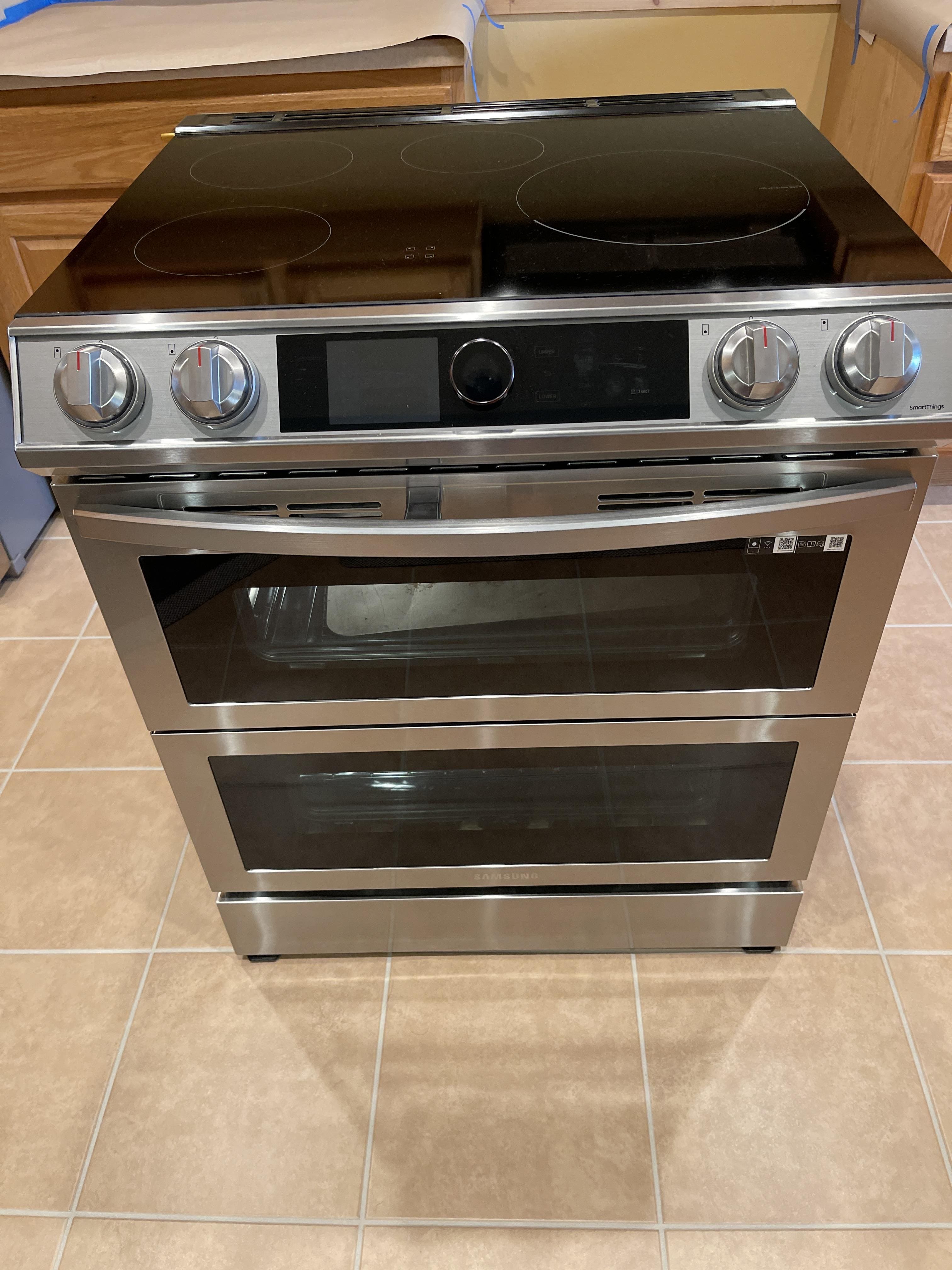 Best Buy: Samsung 6.3 cu. ft. Slide-In Induction Range with WiFi, Flex ...