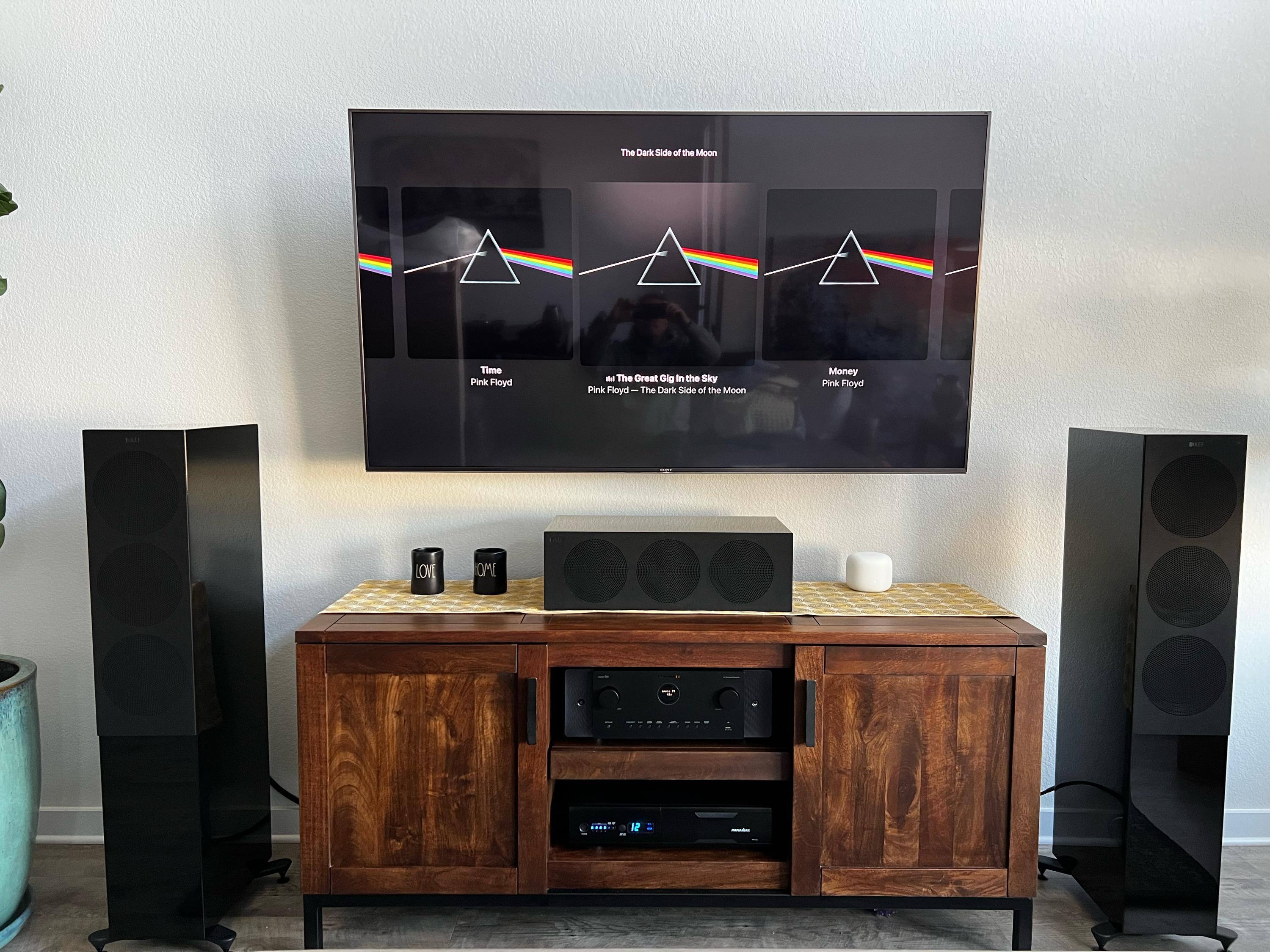 KEF R Series Dual 5 1/4" Passive 3 Way Center Channel Speaker Black Gloss R2C BLACK - Best Buy