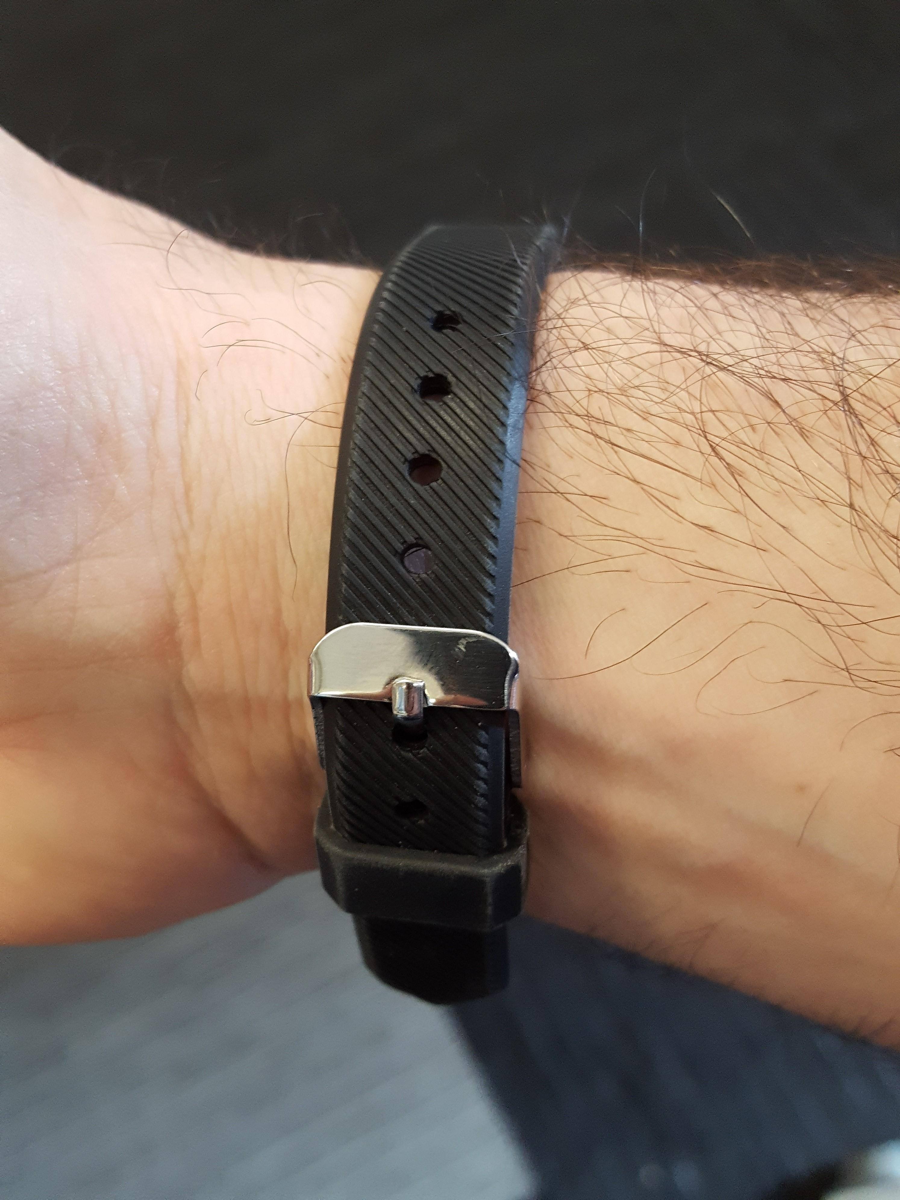 Best Buy: Fitbit Alta Gold Series Activity Tracker (Large) Black/Gold ...
