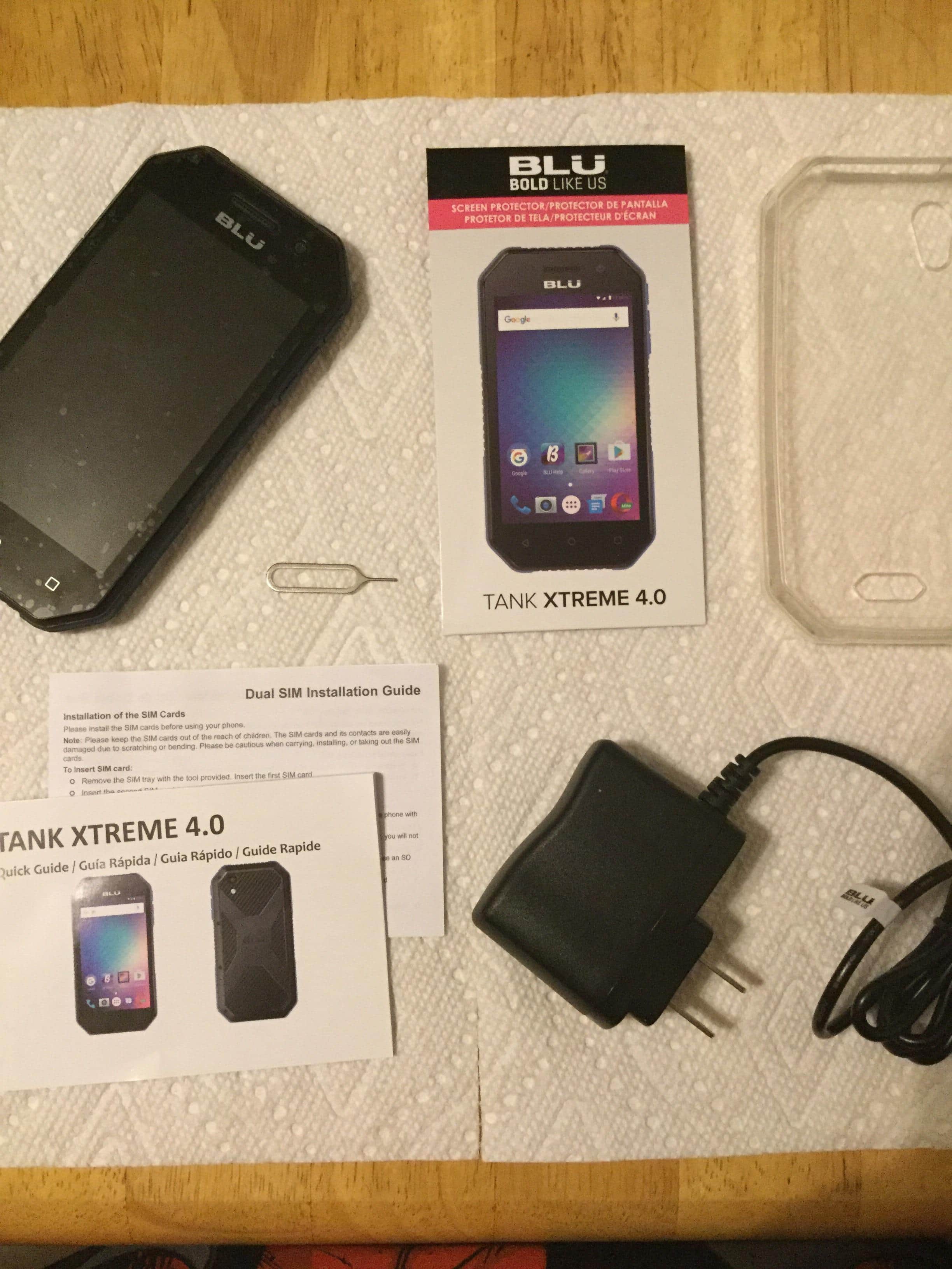 Best Buy: BLU Tank Xtreme 4.0 with 4GB Memory Cell Phone (Unlocked ...