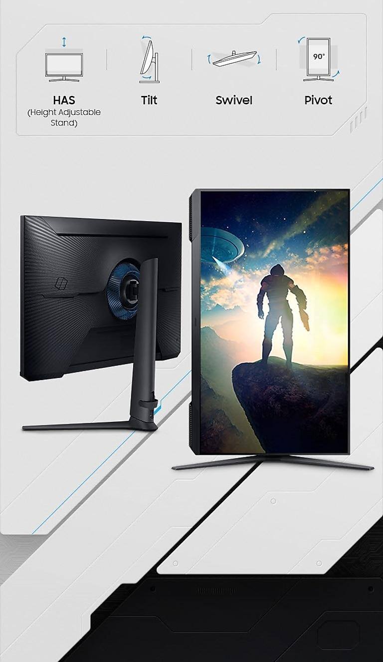 Customer Reviews: Samsung Odyssey G51C 32" QHD FreeSync Premium Gaming Monitor with HDR10 ...