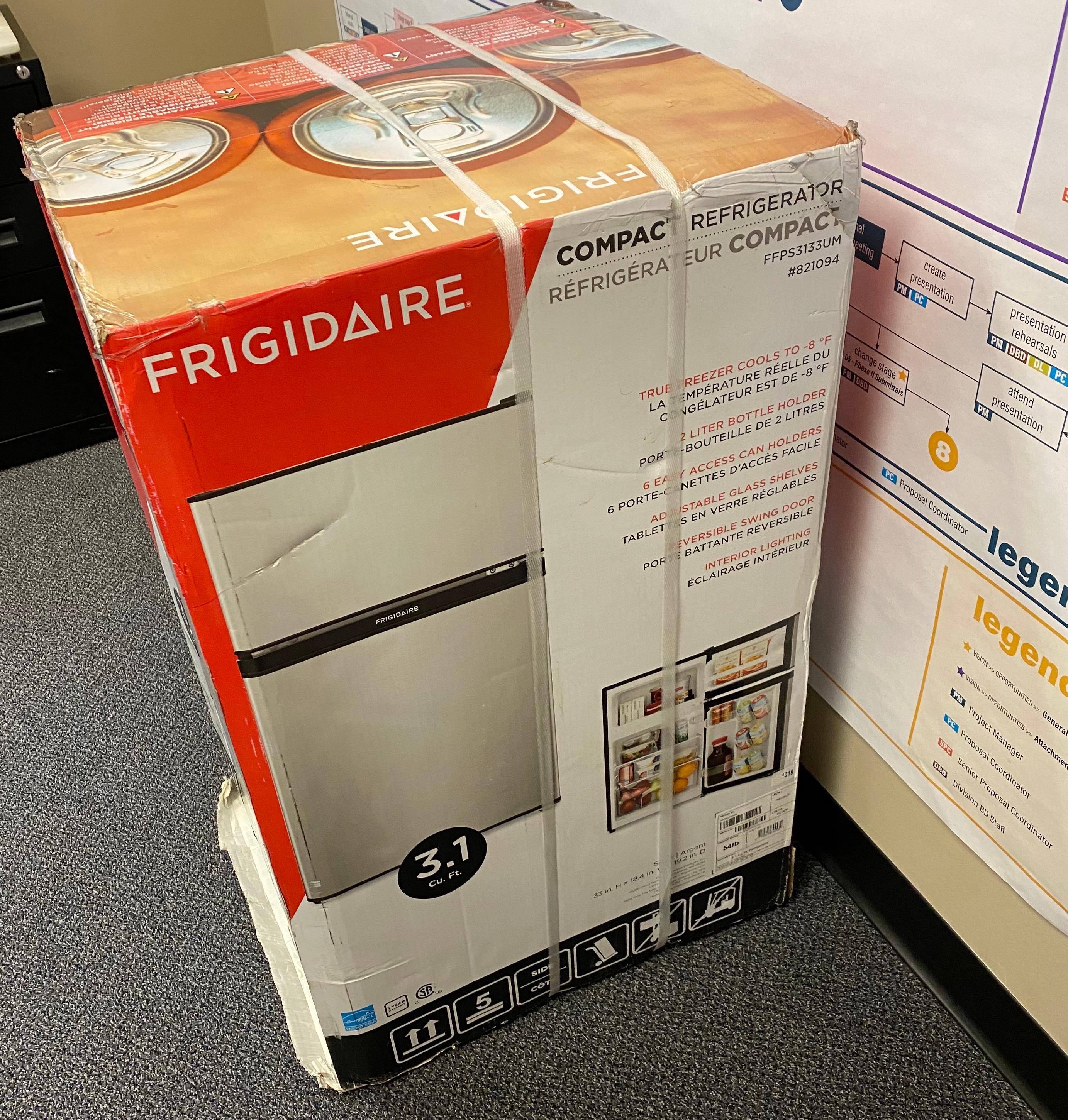 Customer Reviews: Frigidaire 3.1 Cu. Ft. Mini Fridge with Built-In ...